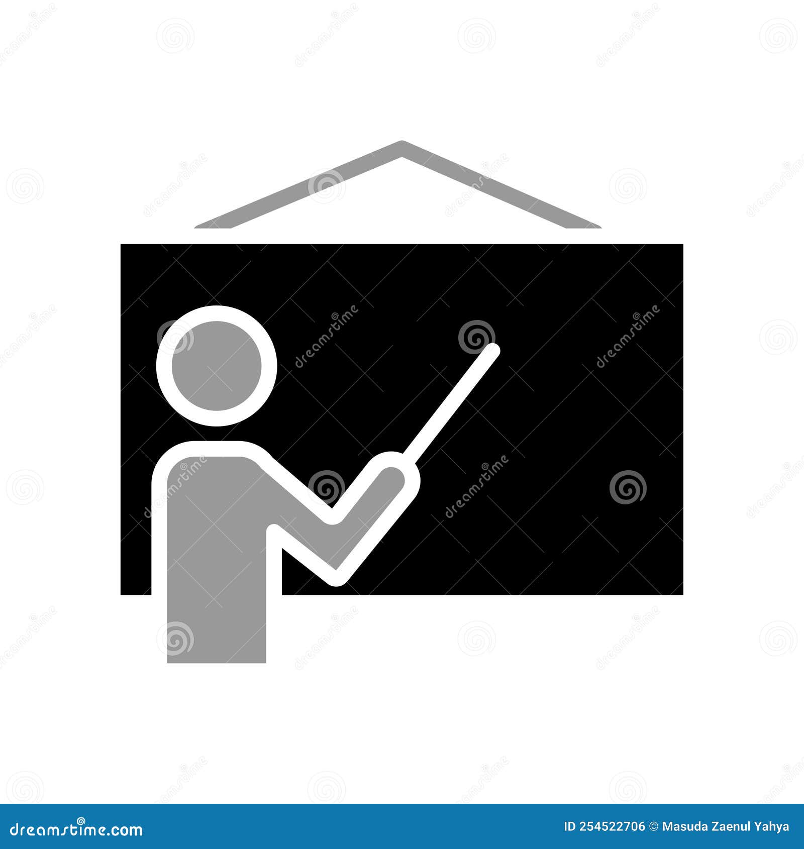 Illustration Vector Graphic of Teacher Icon Template Stock Vector ...