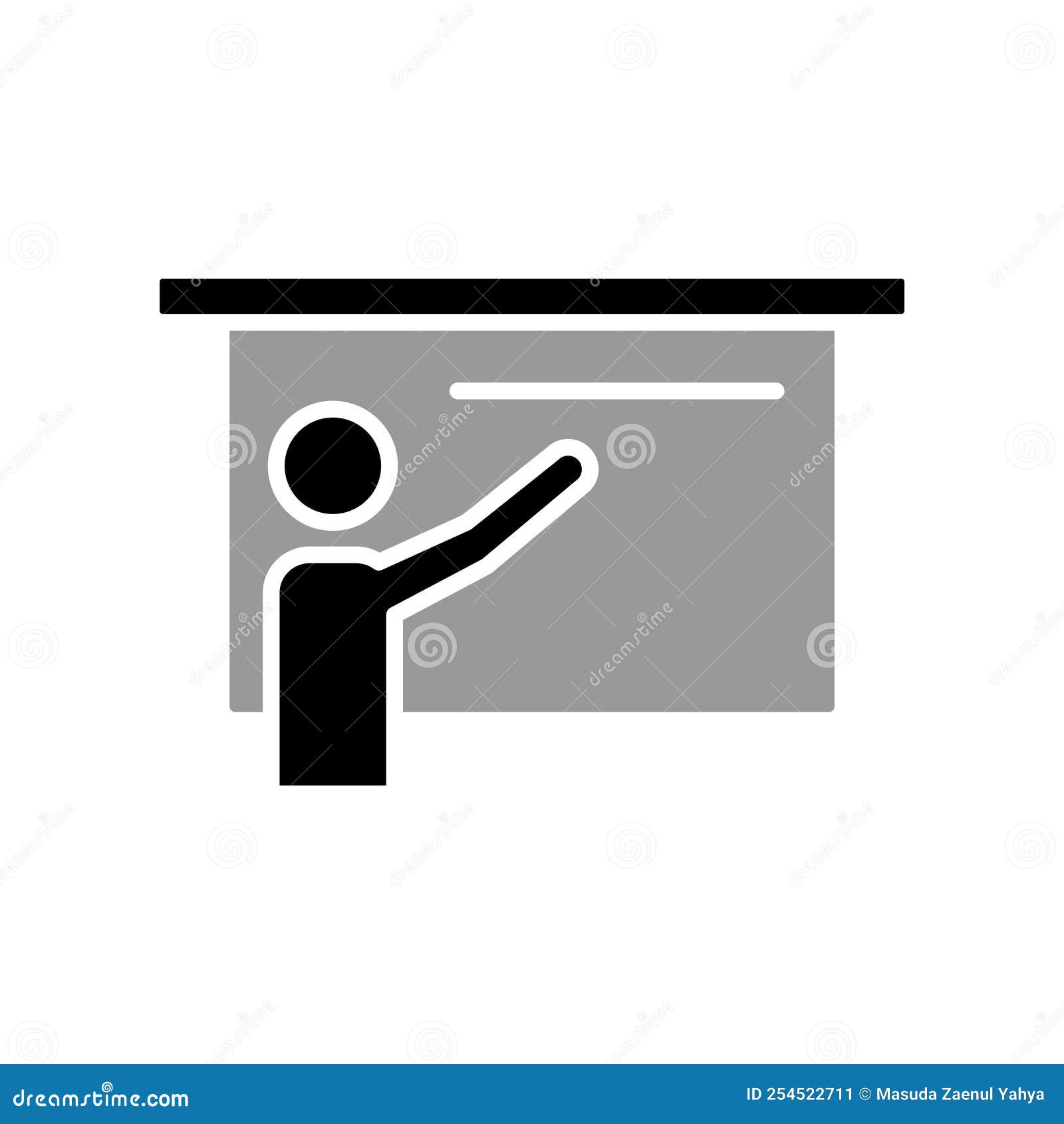 Illustration Vector Graphic of Teacher Icon Template Stock Vector ...