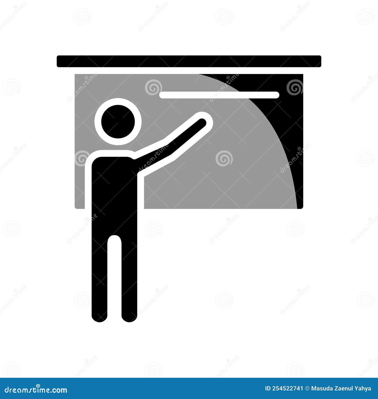 Illustration Vector Graphic of Teacher Icon Template Stock Vector ...