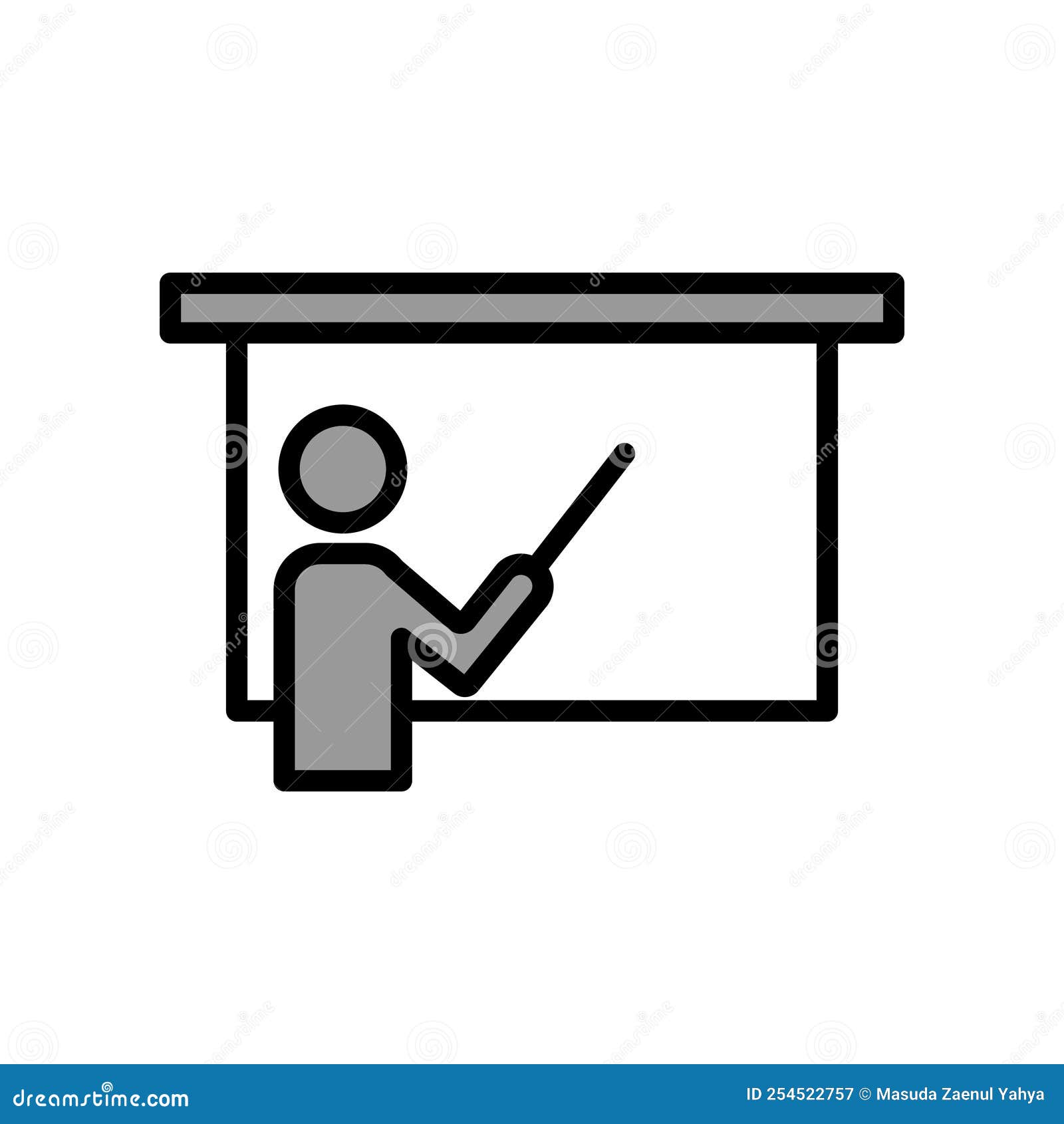 Illustration Vector Graphic of Teacher Icon Template Stock Vector ...