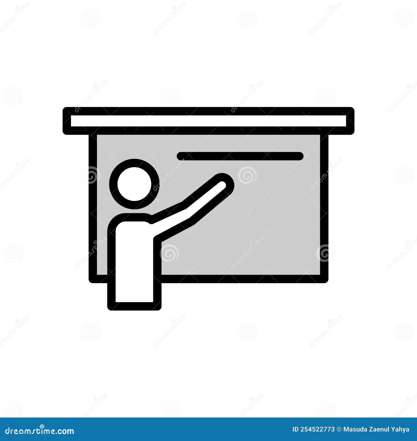 Illustration Vector Graphic of Teacher Icon Template Stock Vector ...