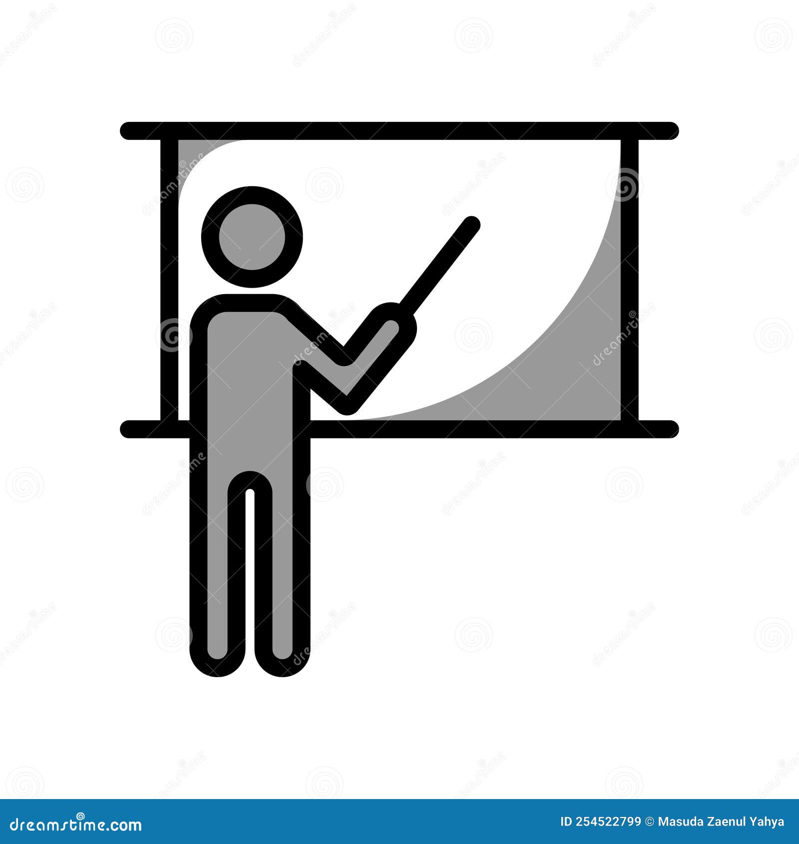 Illustration Vector Graphic of Teacher Icon Template Stock Vector ...