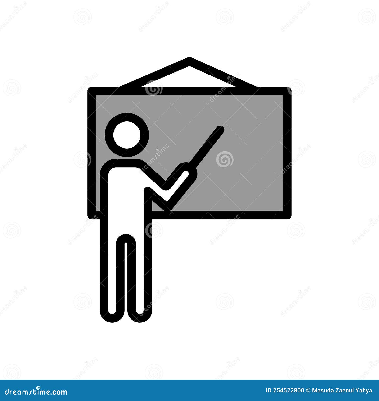 Illustration Vector Graphic of Teacher Icon Template Stock Vector ...