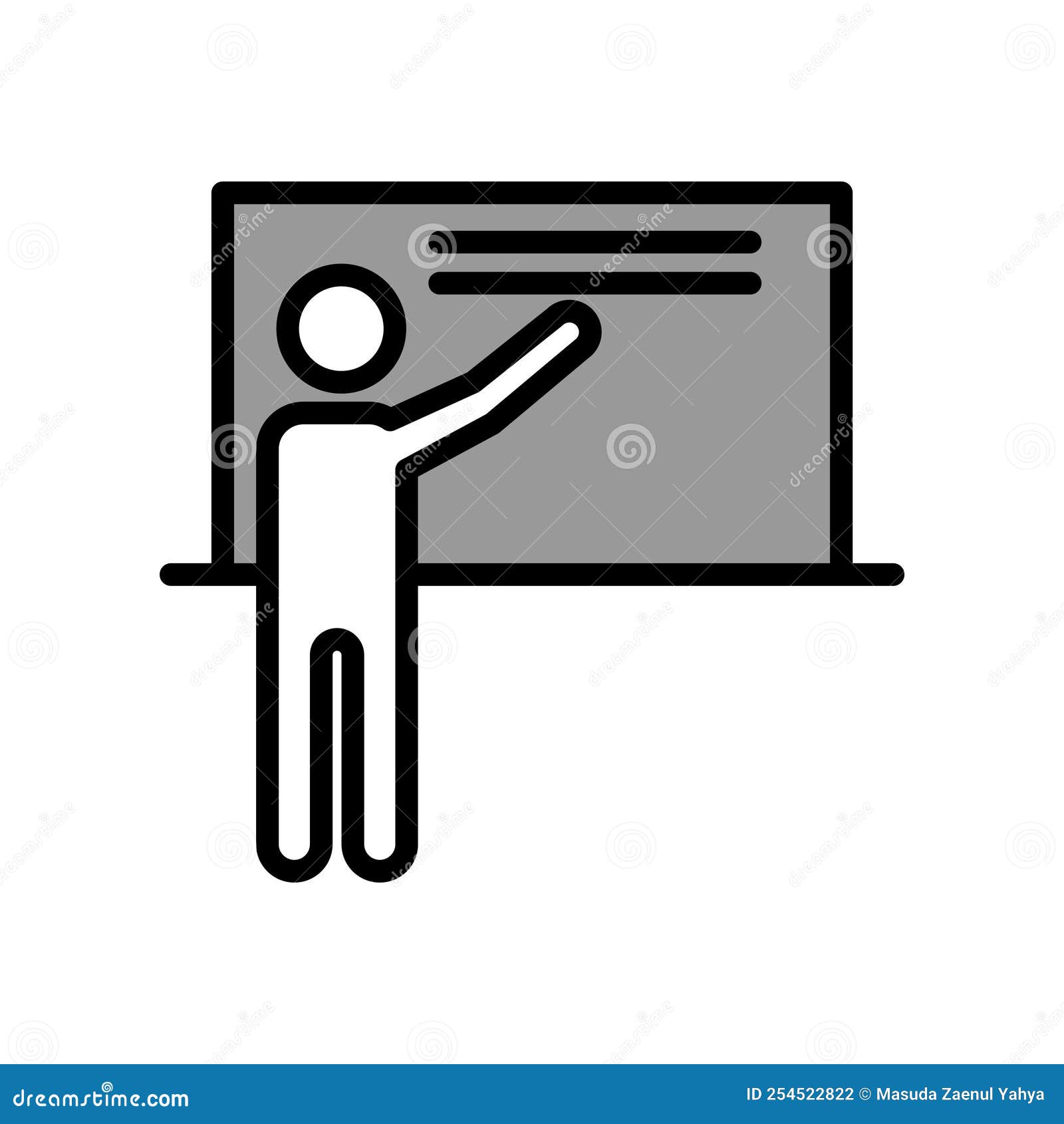 Illustration Vector Graphic of Teacher Icon Template Stock Vector ...