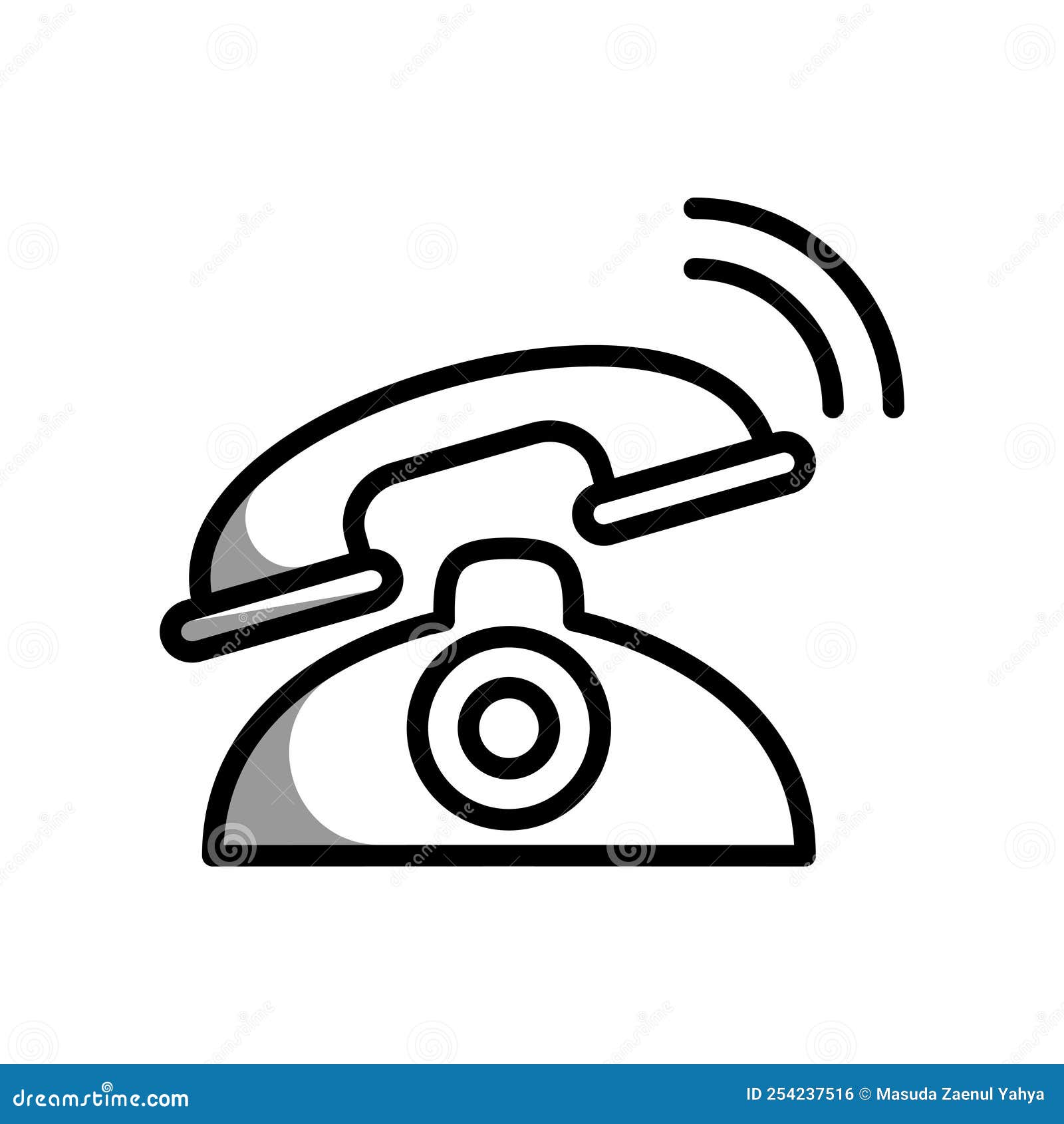 Illustration Vector Graphic of Telephone Icon Stock Vector ...