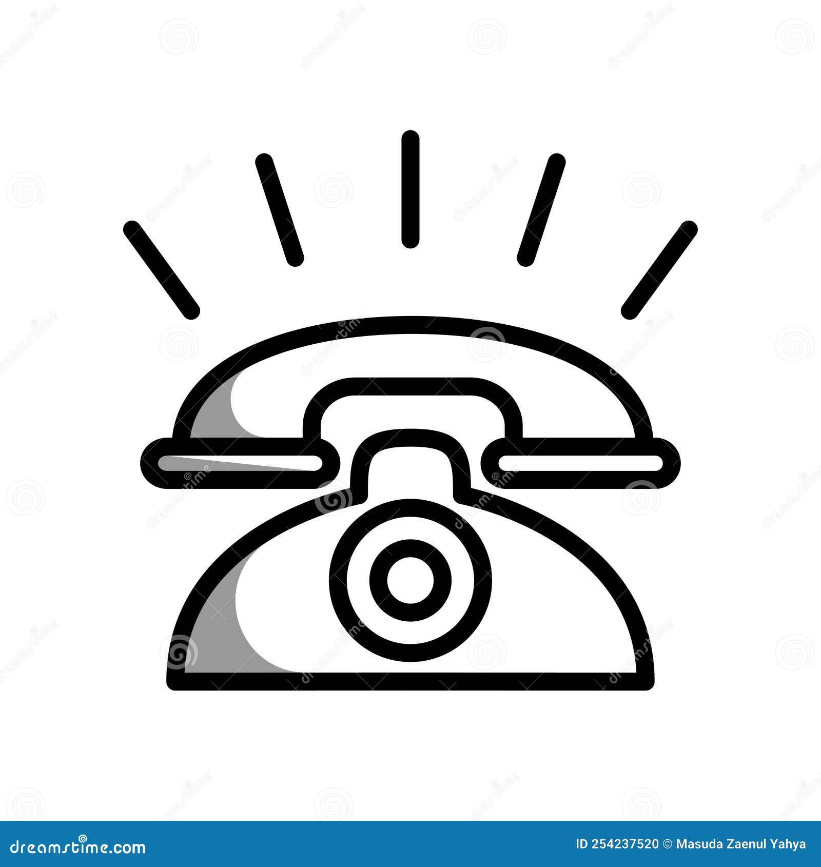 Illustration Vector Graphic of Telephone Icon Stock Vector ...