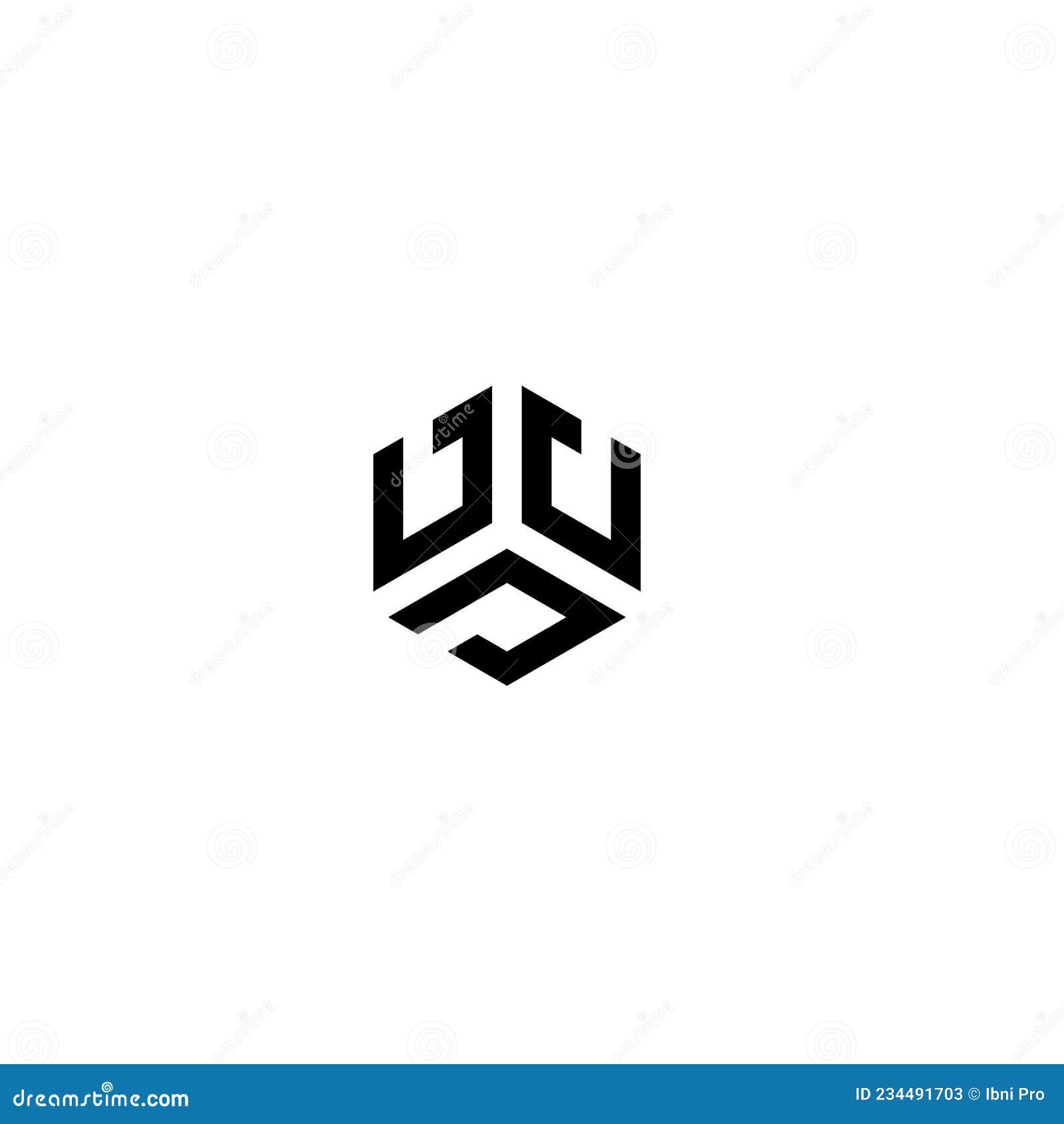 Box polygon logo stock vector. Illustration of line - 234491703