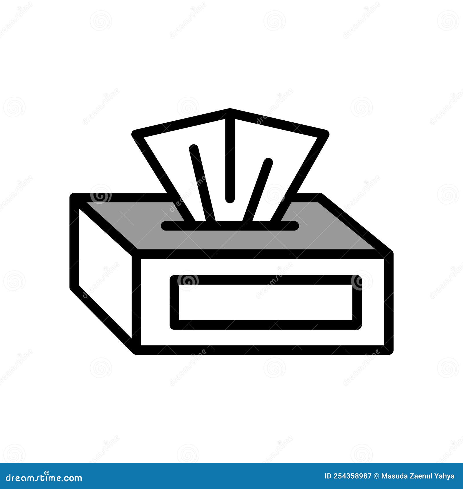 Illustration Vector Graphic of Tissue Icon Stock Vector - Illustration ...