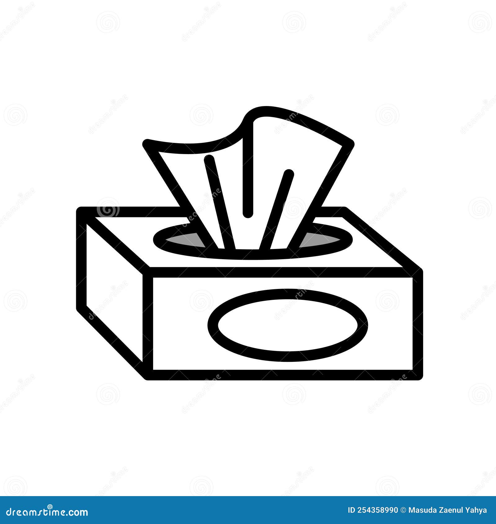 Illustration Vector Graphic of Tissue Icon Stock Vector - Illustration ...