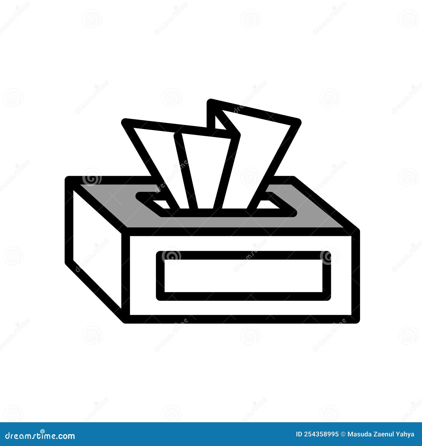 Illustration Vector Graphic of Tissue Icon Stock Vector - Illustration ...