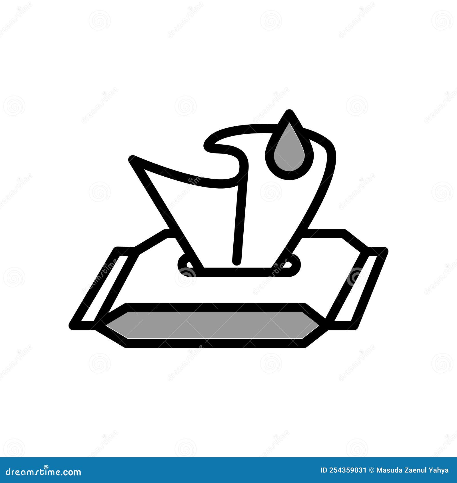 Illustration Vector Graphic of Tissue Icon Stock Vector - Illustration ...