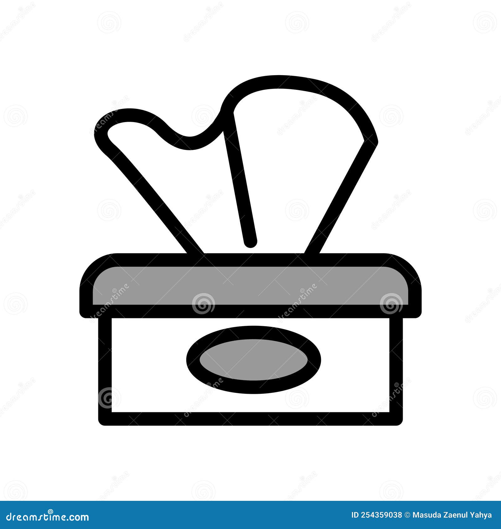 Illustration Vector Graphic of Tissue Icon Stock Vector - Illustration ...