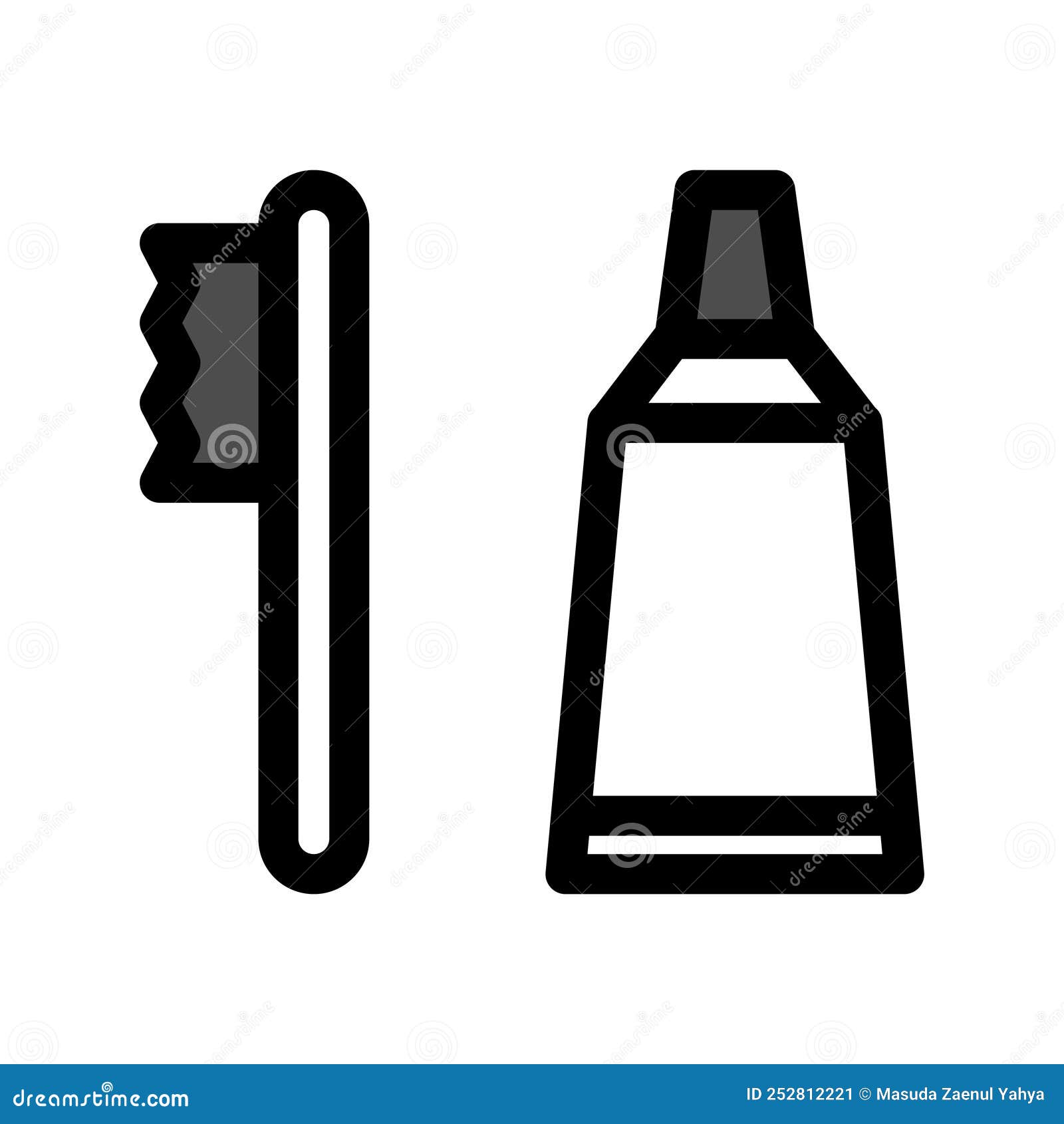 Illustration Vector Graphic of Toothbrush Icon Stock Vector ...