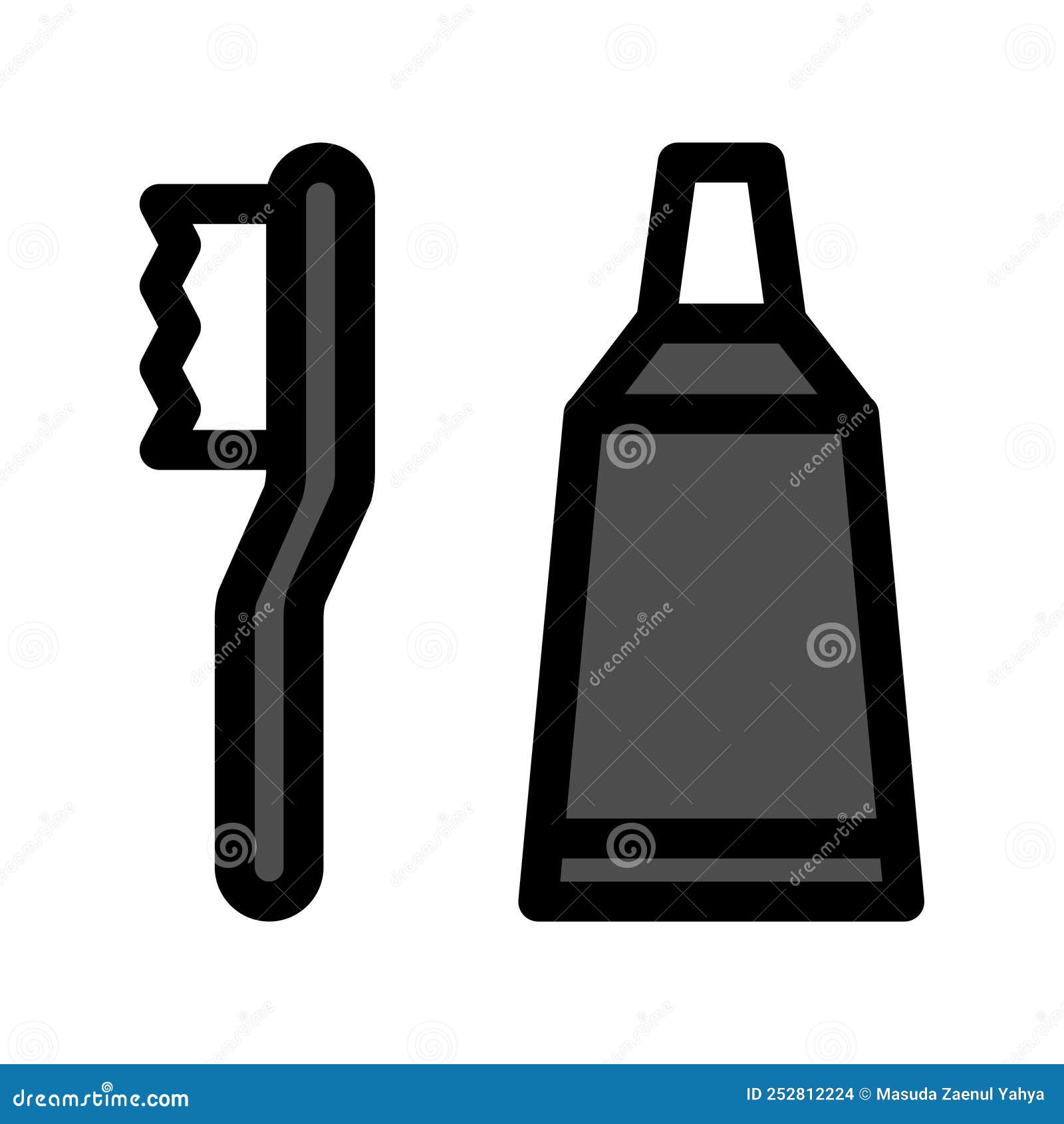 Illustration Vector Graphic of Toothbrush Icon Stock Vector ...