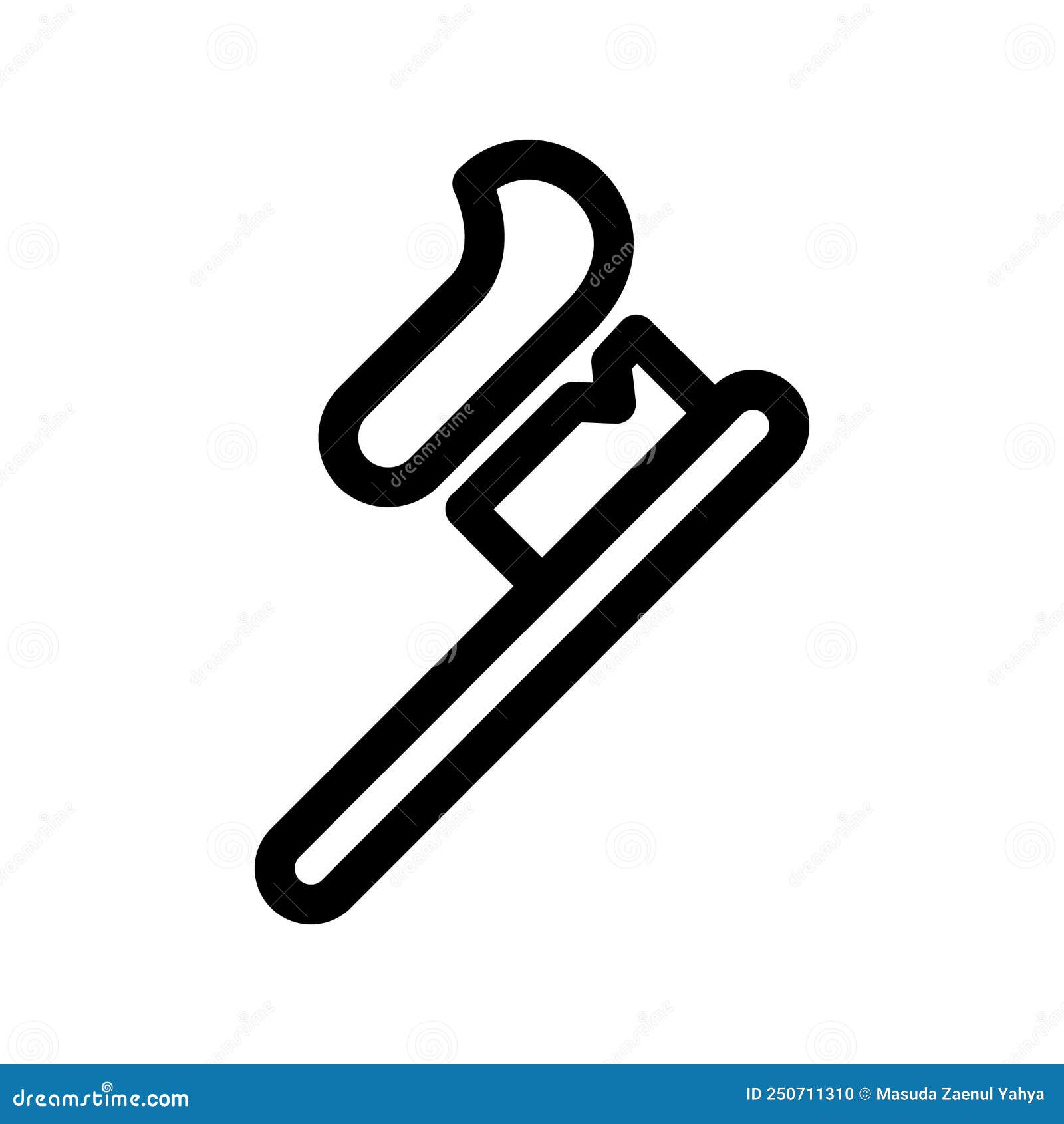 Illustration Vector Graphic of Toothbrush Icon Design Stock Vector ...