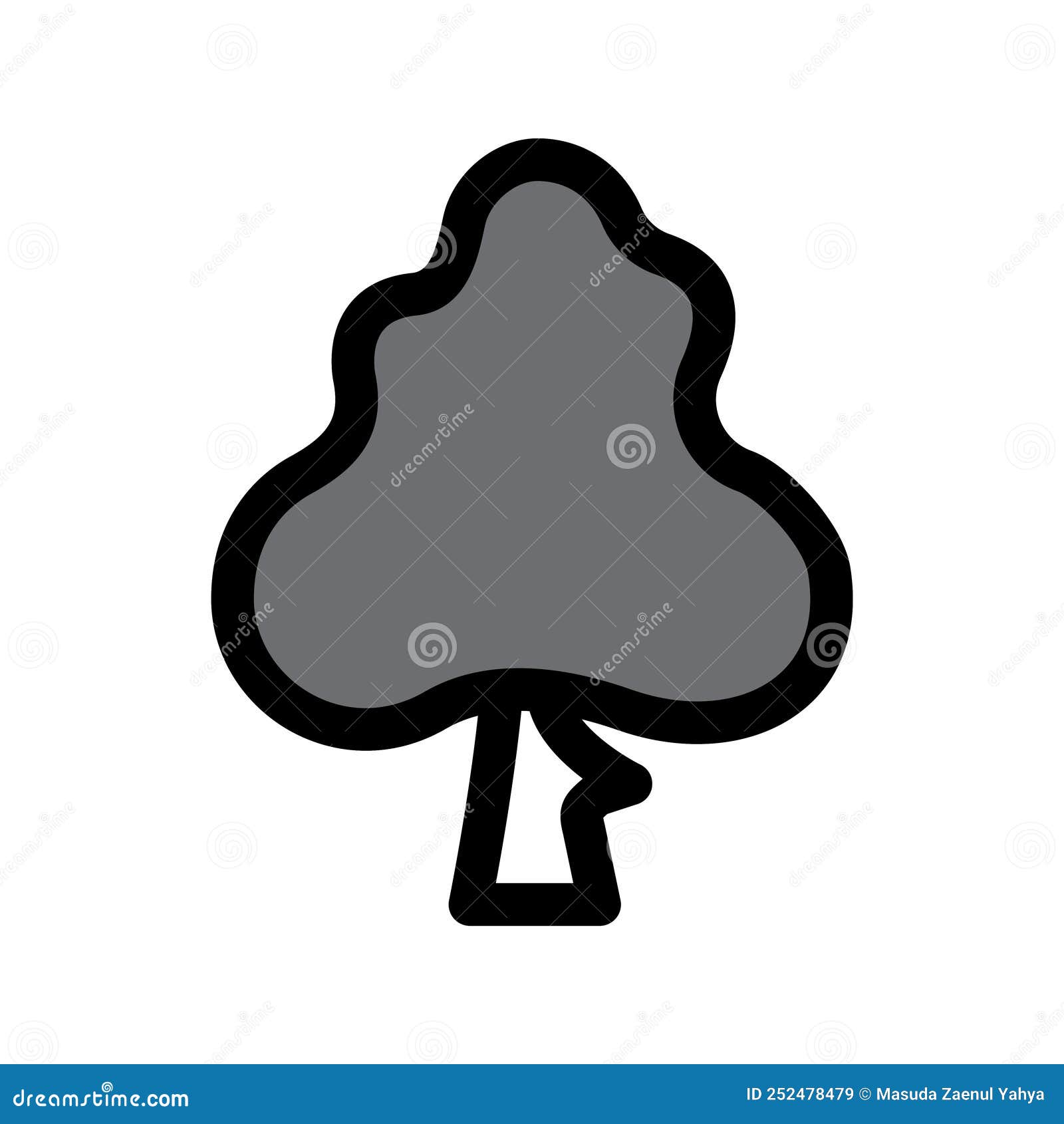 Illustration Vector Graphic of Tree Icon Stock Vector - Illustration of ...