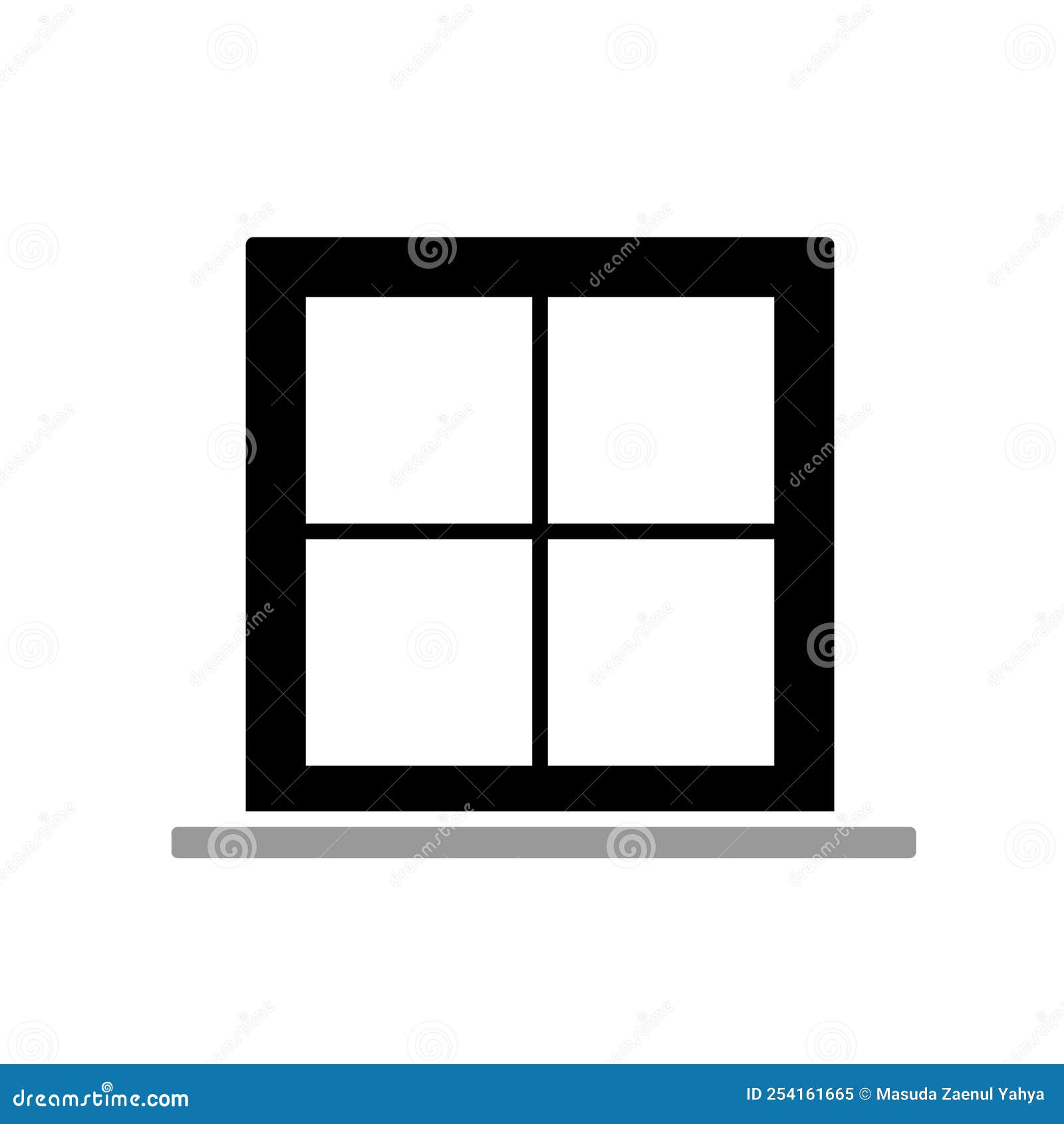 Illustration Vector Graphic of Window Icon Stock Vector - Illustration ...