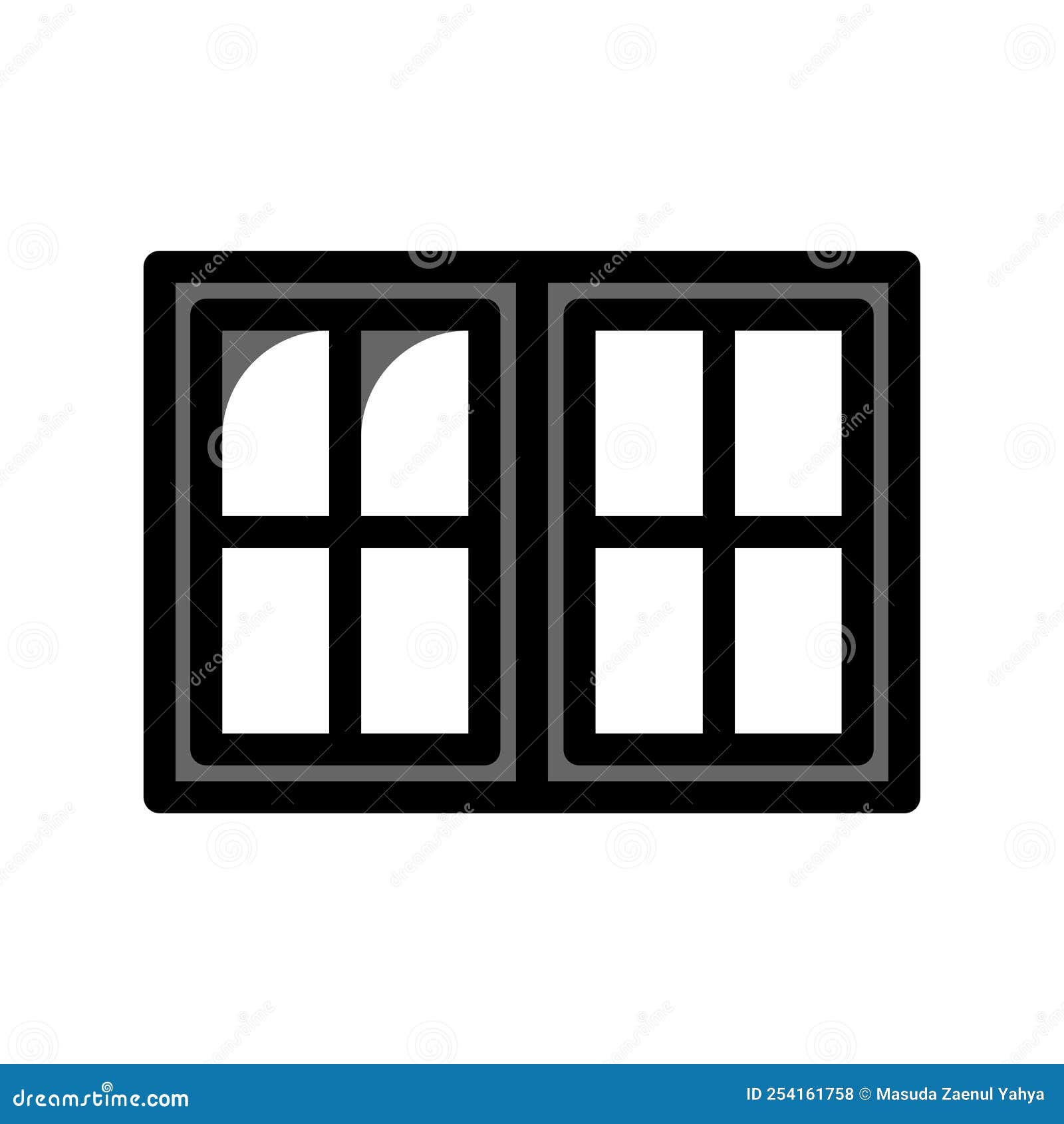 Illustration Vector Graphic of Window Icon Stock Vector - Illustration ...