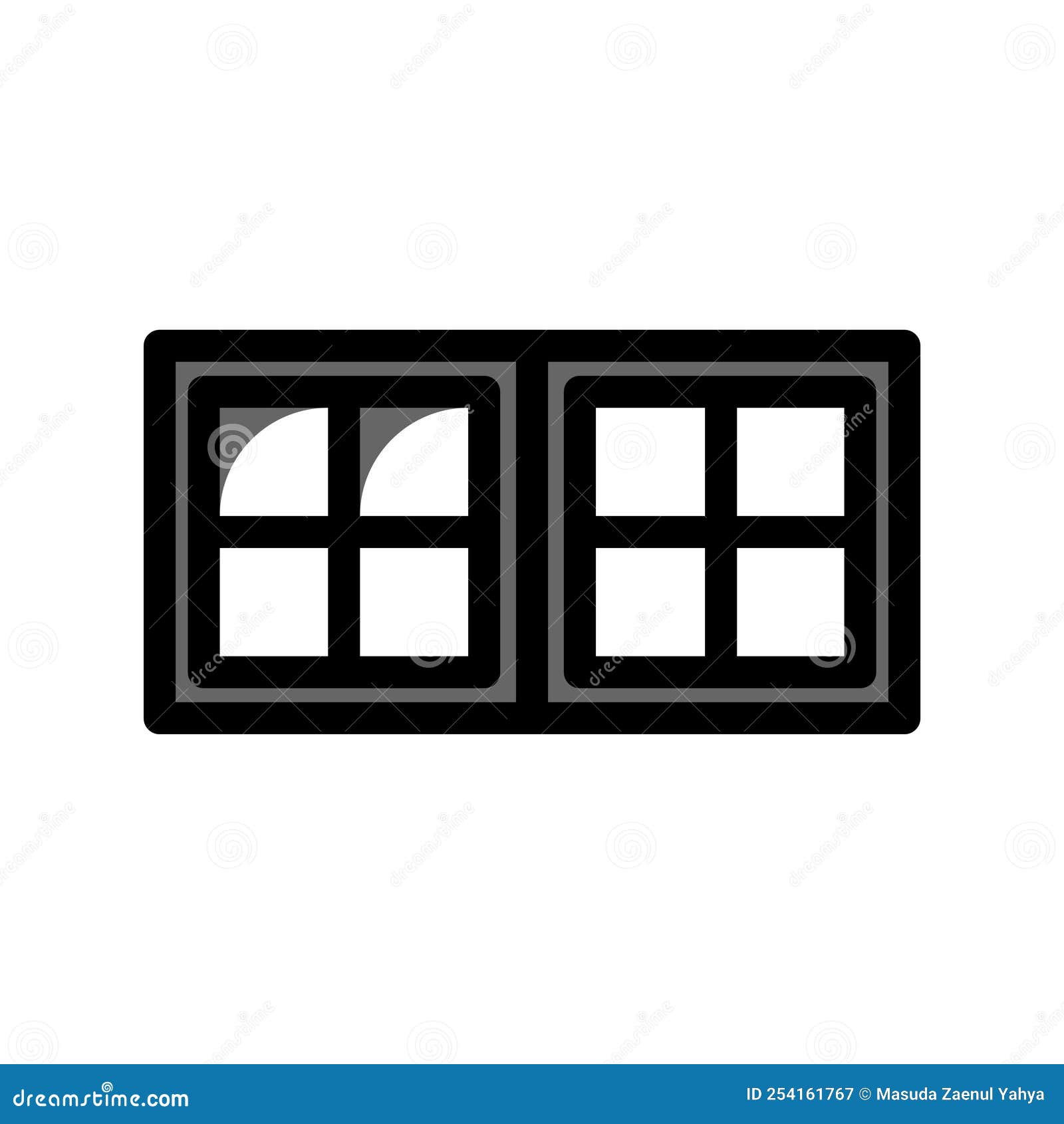Illustration Vector Graphic of Window Icon Stock Vector - Illustration ...