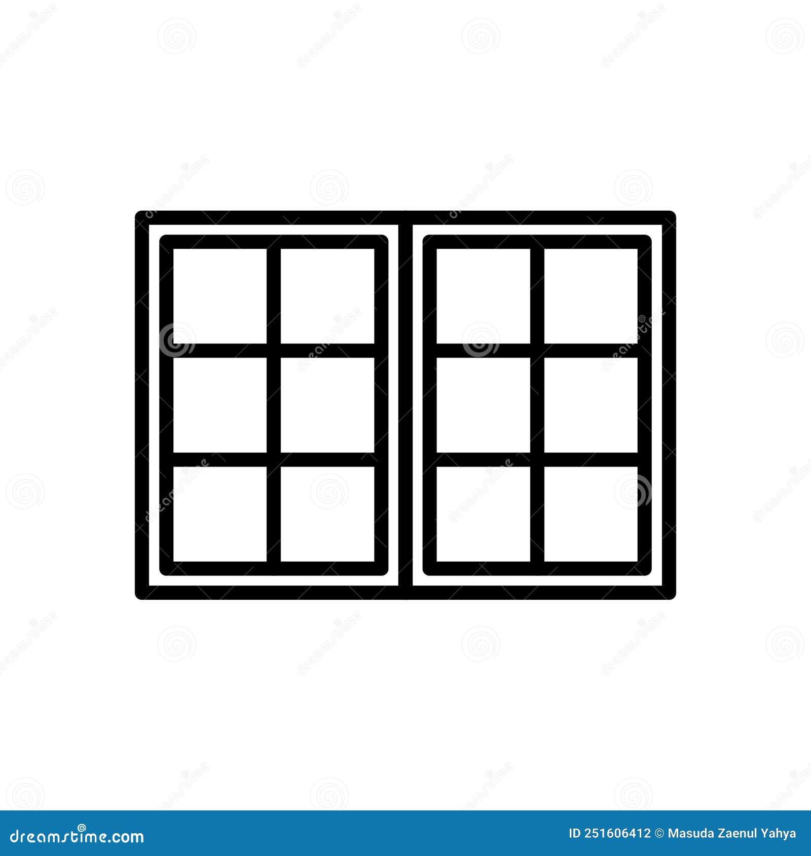 Illustration Vector Graphic of Window Icon Stock Vector - Illustration ...