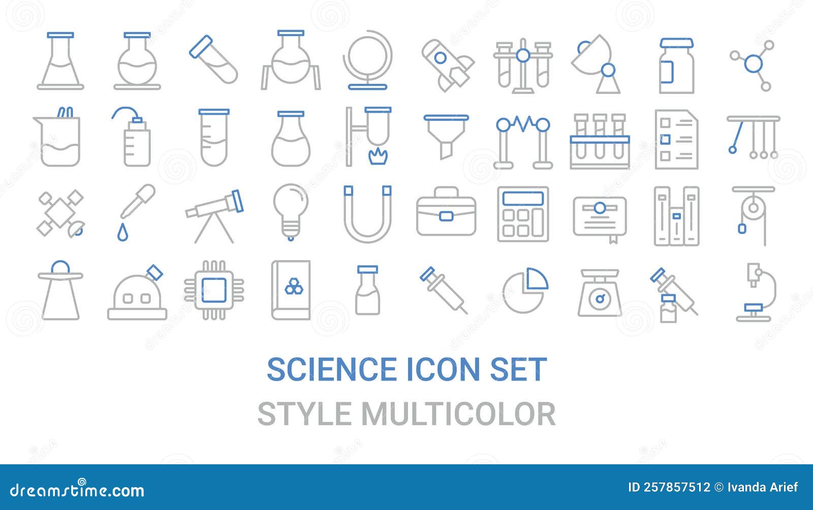 Illustration Vector and Logo Science Icon Perfect. Icon Sign from ...