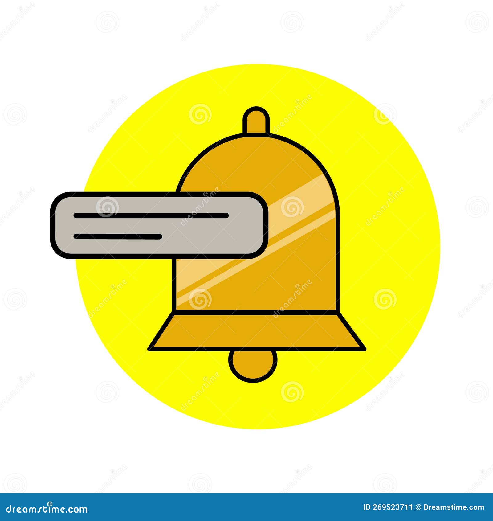 Illustration Vector of Notification Icon, Social Media Element, User ...