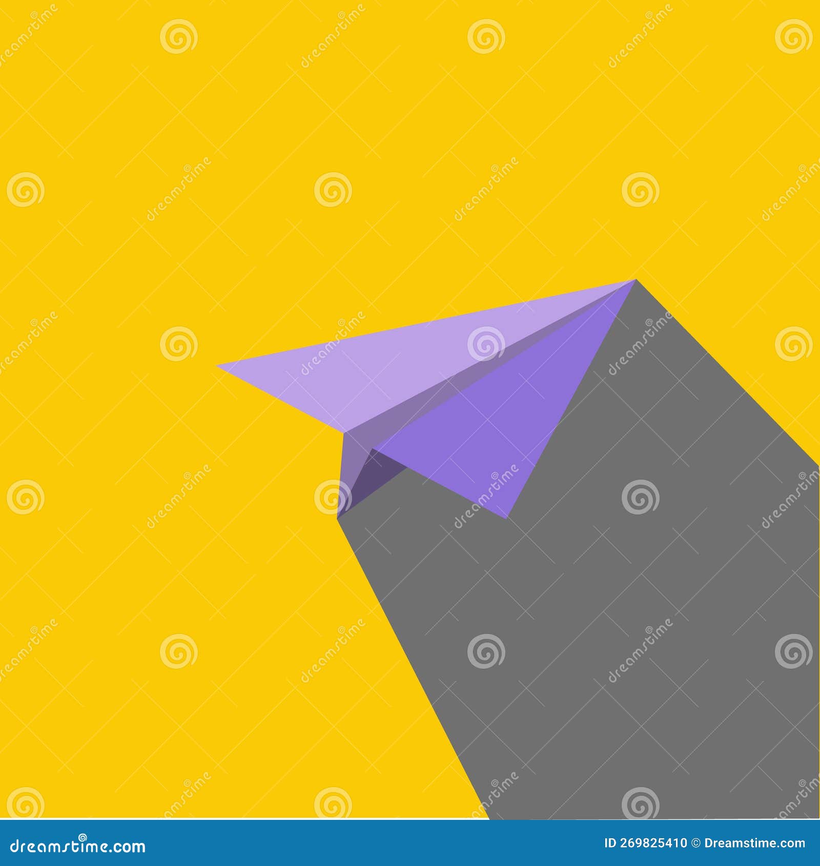 Illustration Vector of Paper Aircraft. Flat Art Style Stock Vector ...