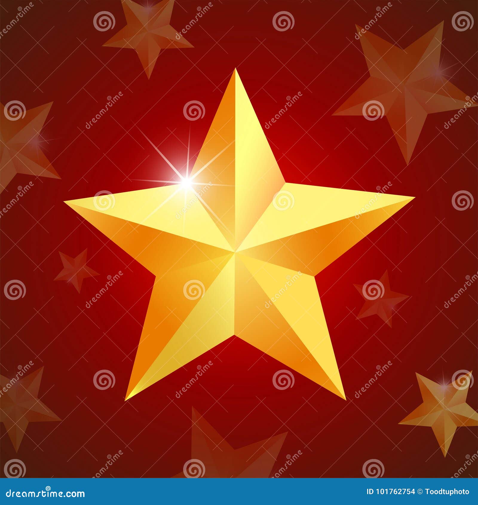 Illustration Vector Star for Decorative Background Stock Vector ...