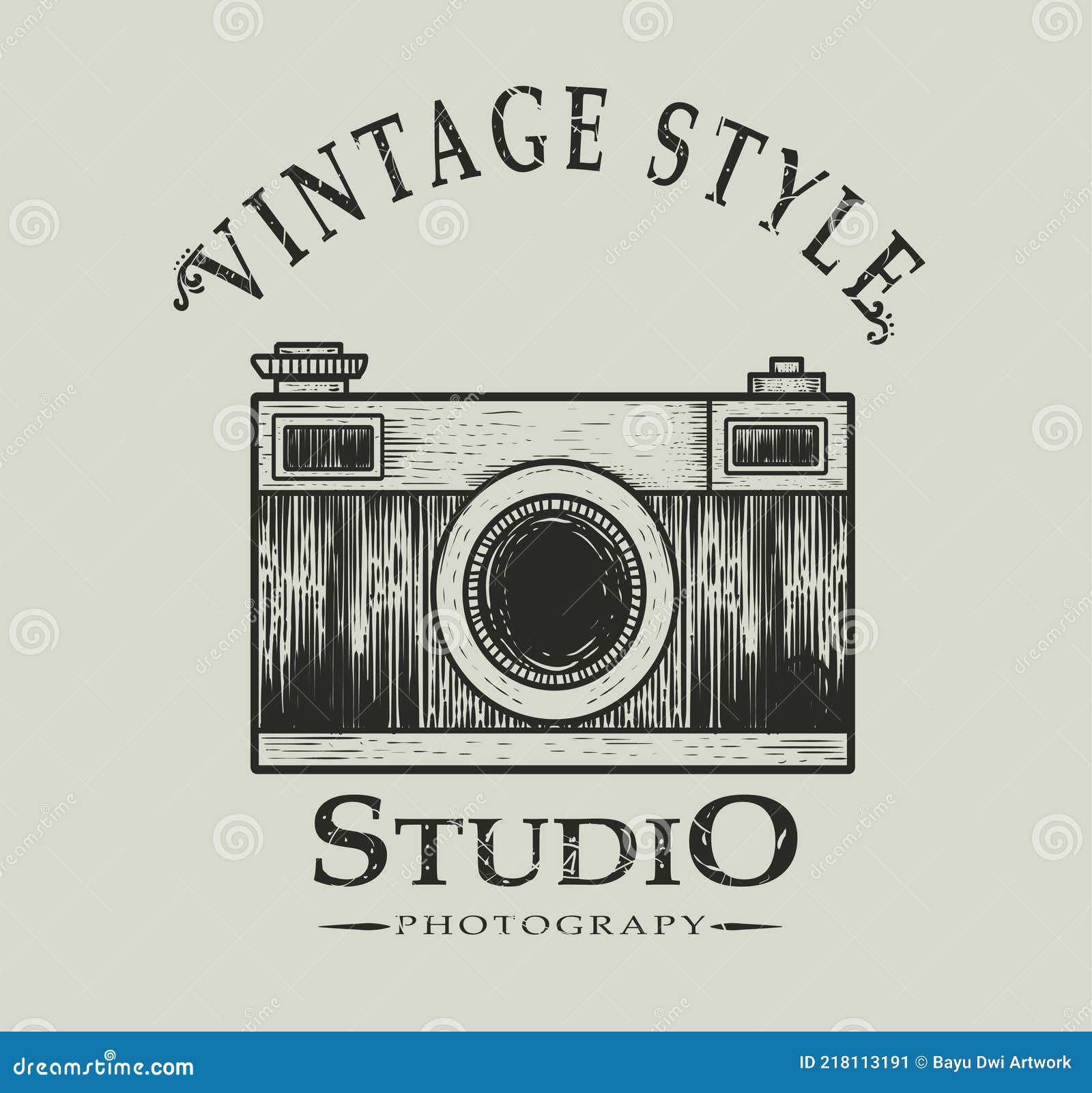 Illustration Vector Vintage Camera Logo Stock Vector - Illustration of ...
