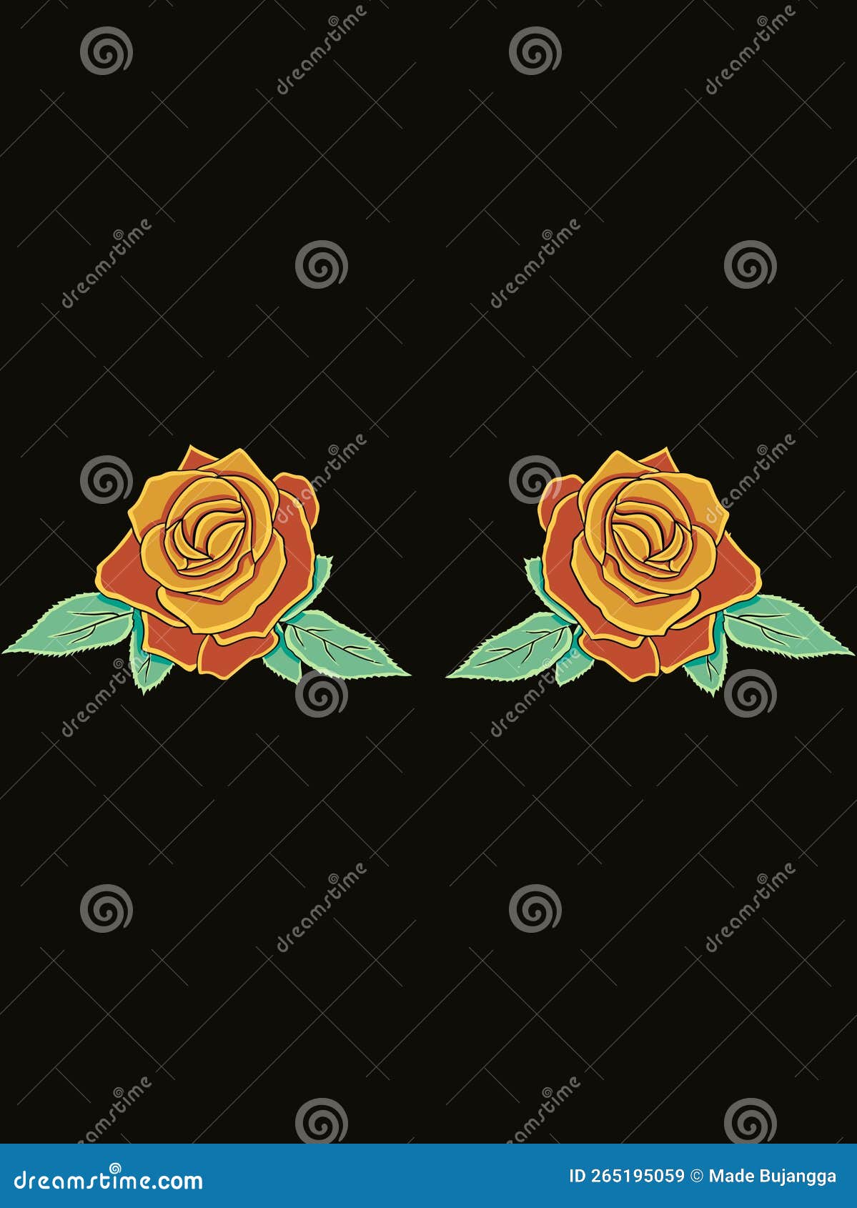 Illustration Vectorielle De Fleurs De Rose Illustration Stock ...