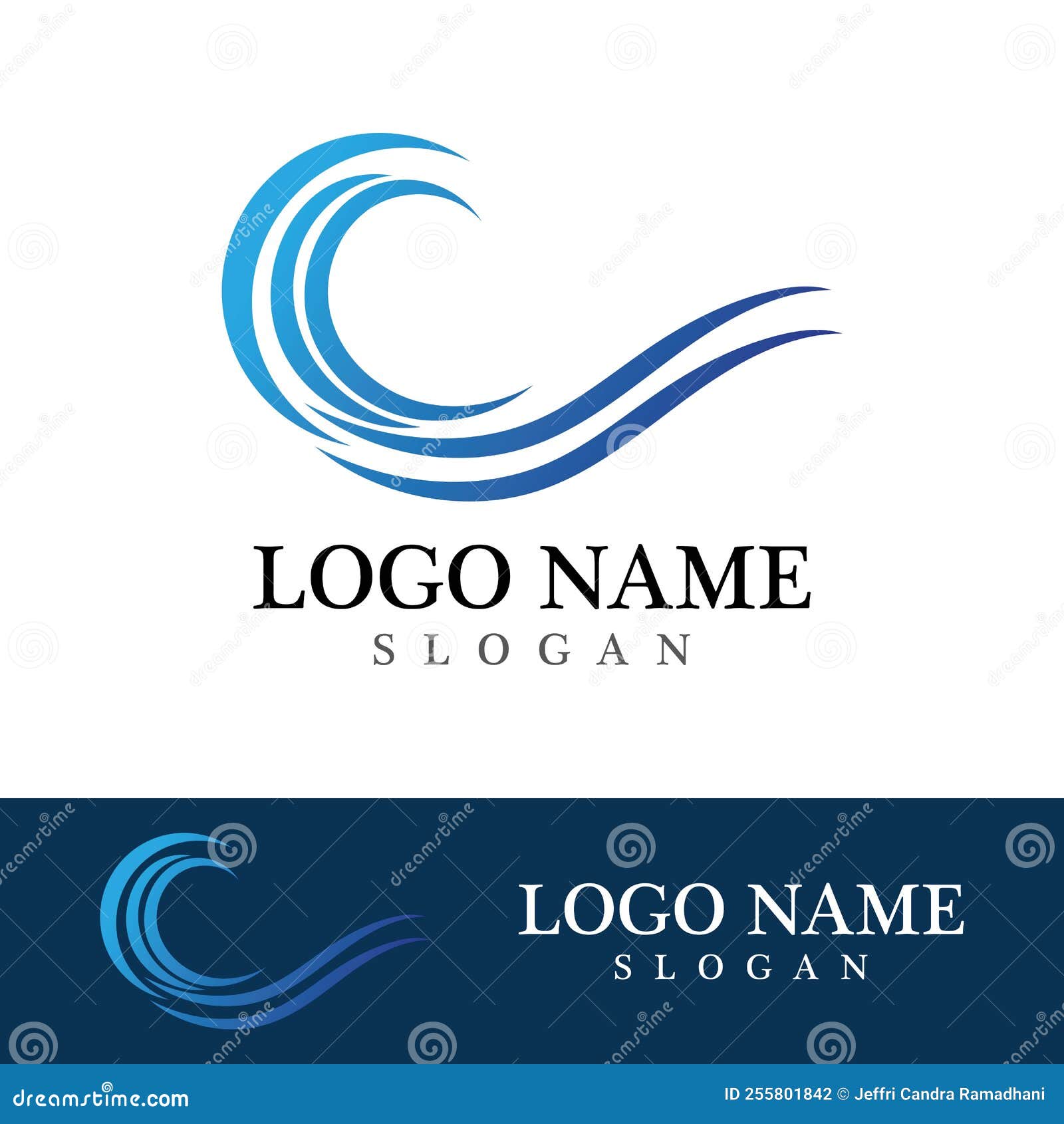 Illustration Vectorielle De Plage Vague Illustration de Vecteur ...