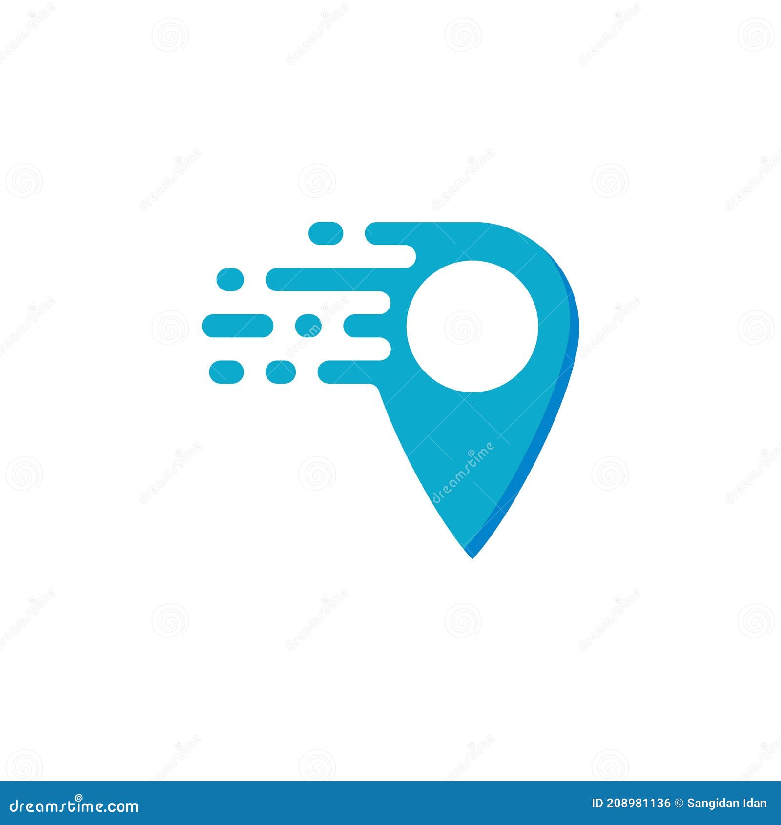 Illustration Vectorielle De Point De Localisation Rapide Illustration ...