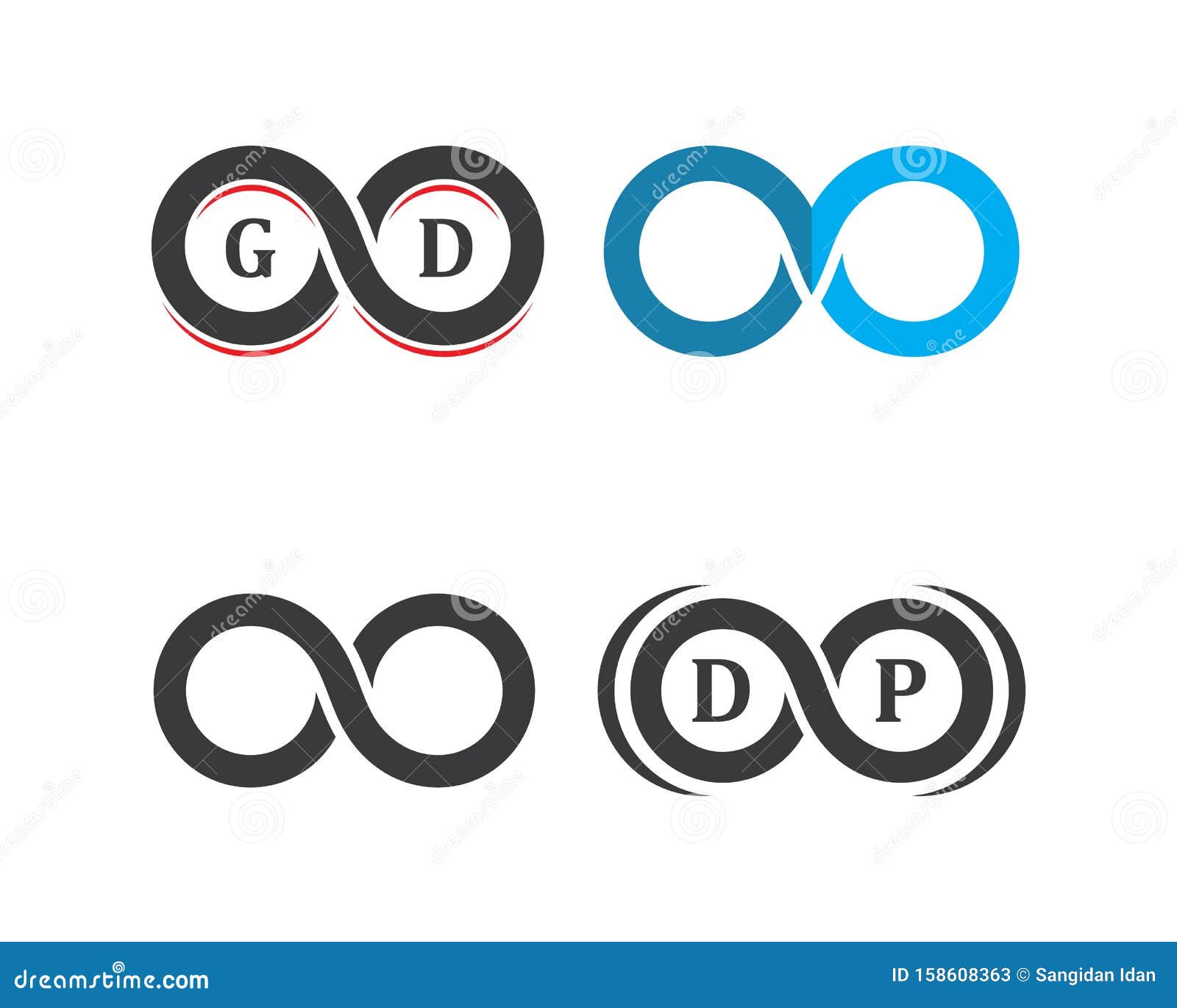 Illustration Vectorielle Du Logo Infinity Illustration de Vecteur ...