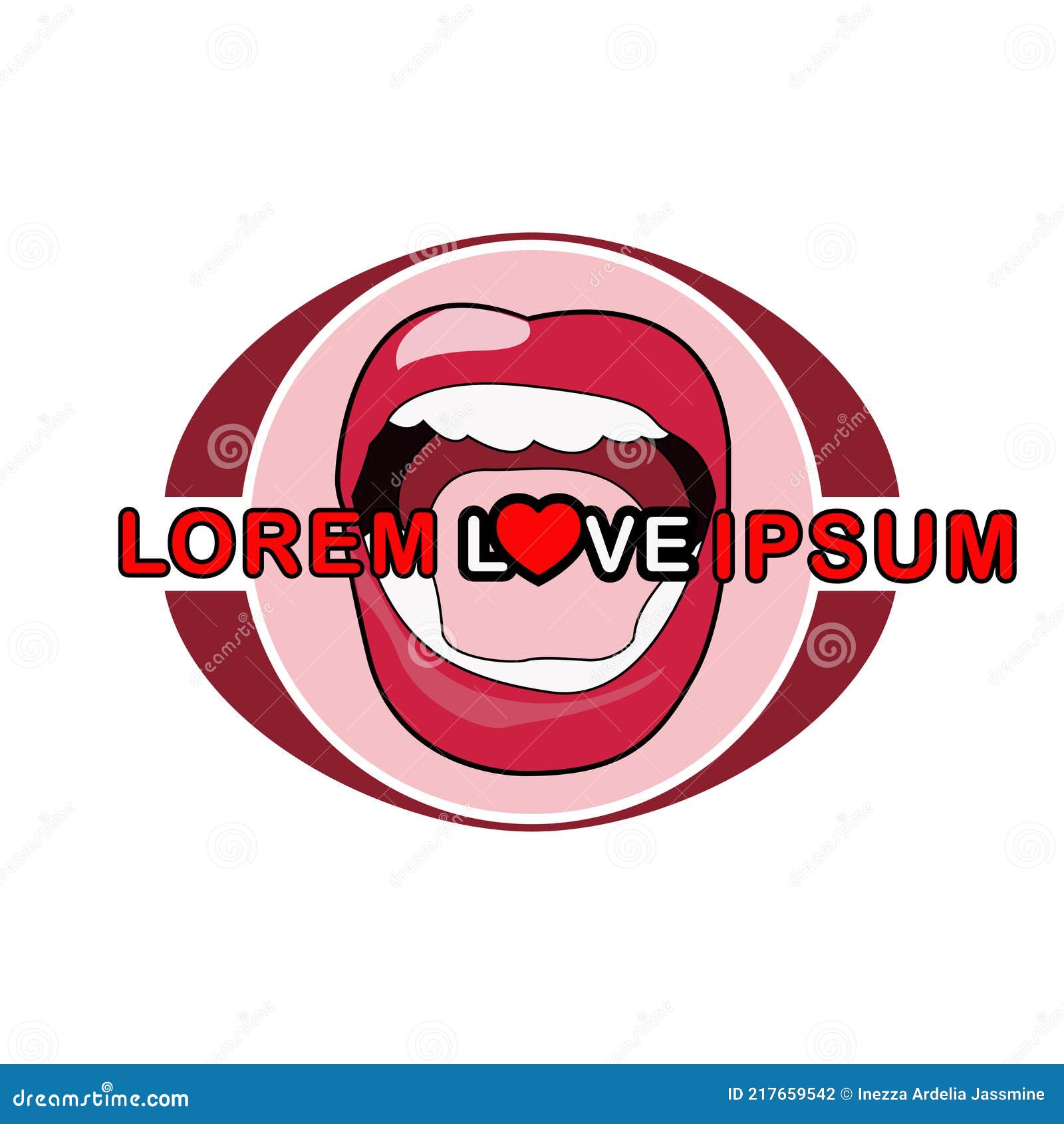 Illustration Vectorielle Graphique De La Bouche Logo Illustration de ...