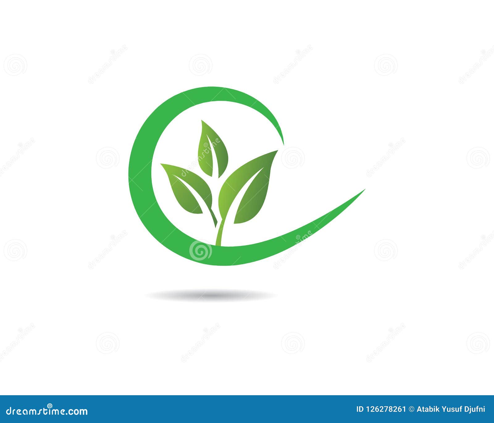 Illustration Verte De Symbole De Feuille Illustration de Vecteur ...