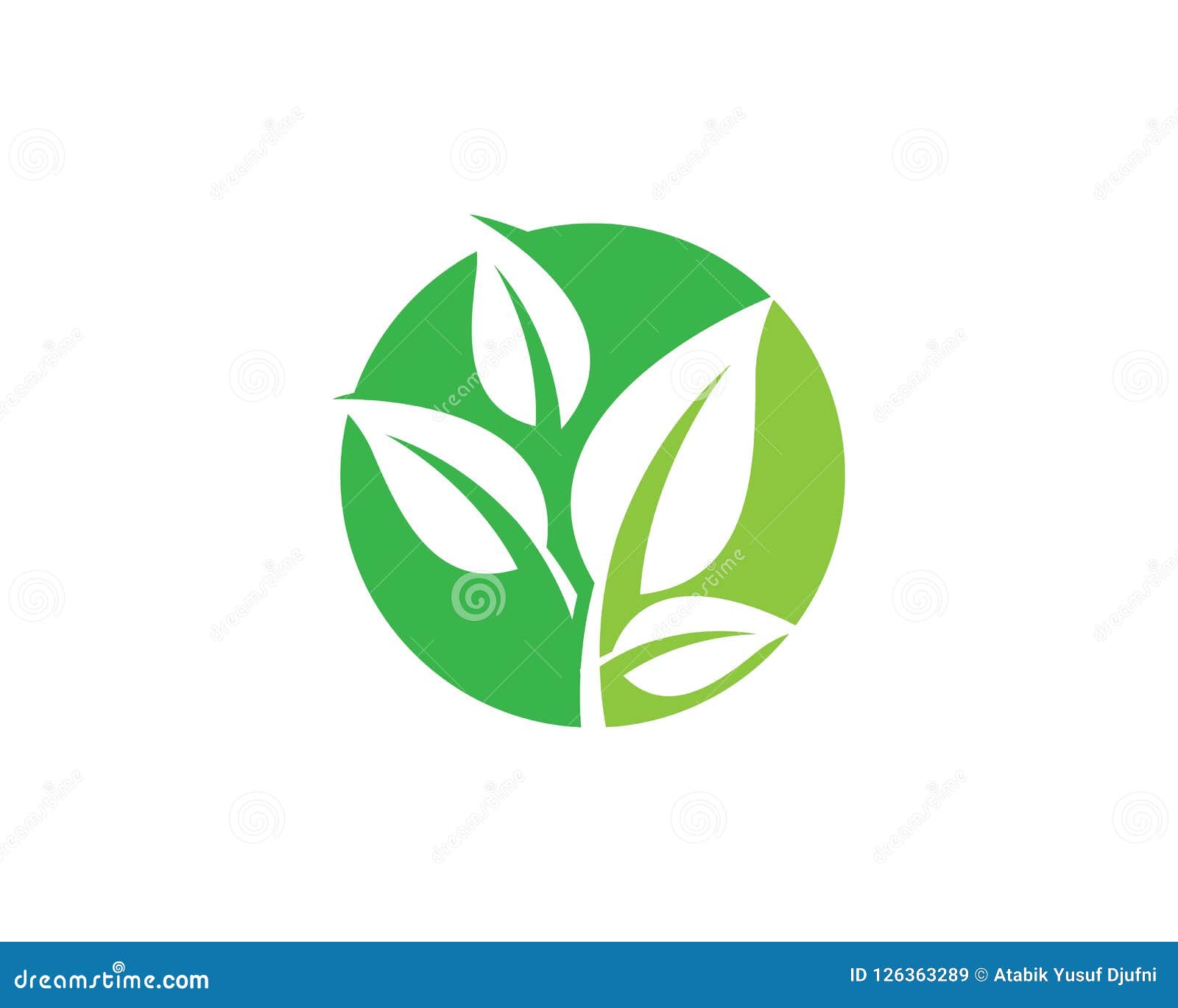 Illustration Verte De Symbole De Feuille Illustration de Vecteur ...