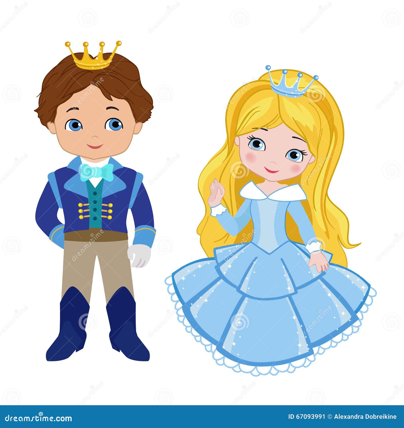 Prince And Princess Cartoon Prince And Princess Cartoon