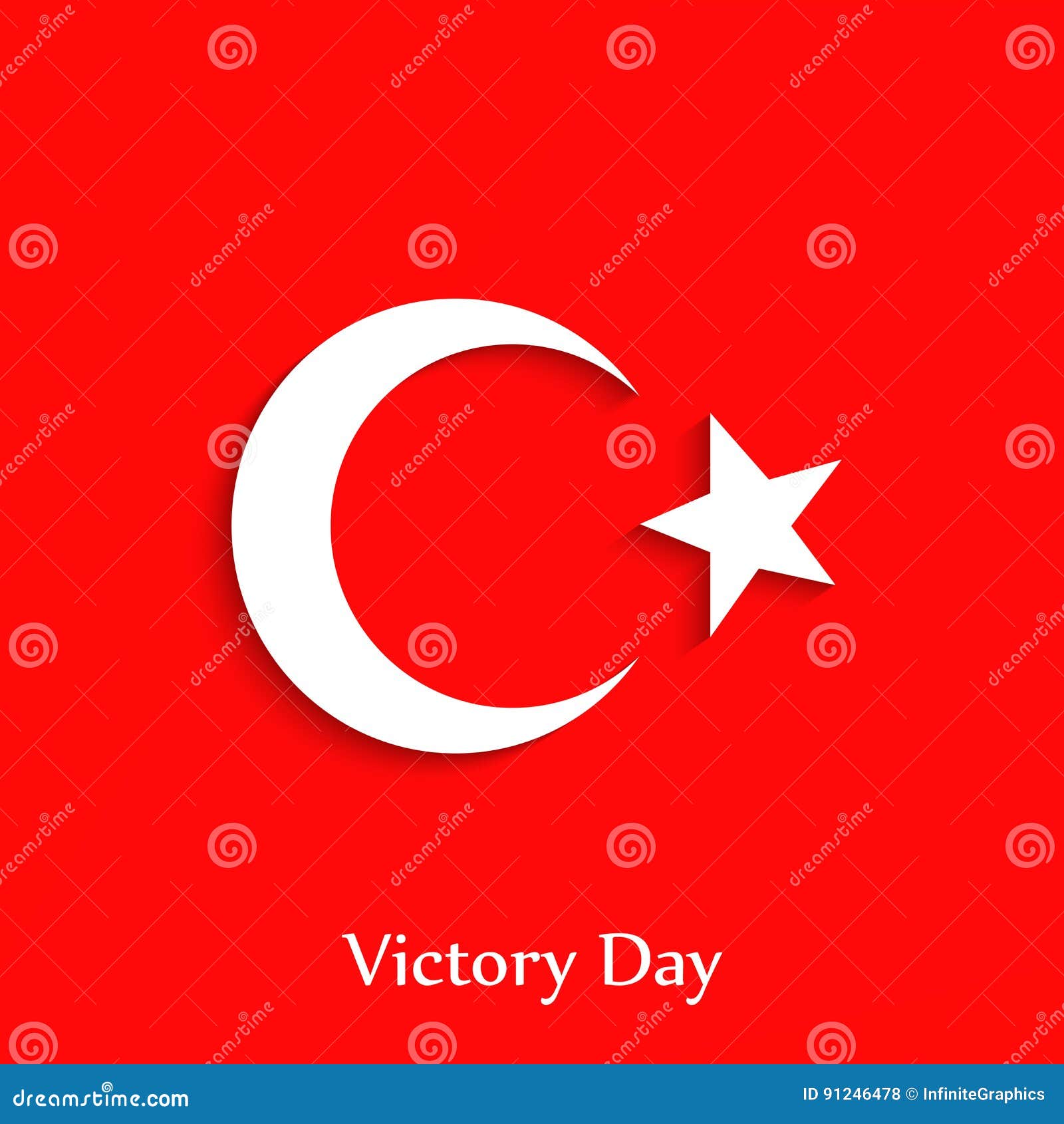 Illustration of Victory Day Background Stock Vector - Illustration of ...