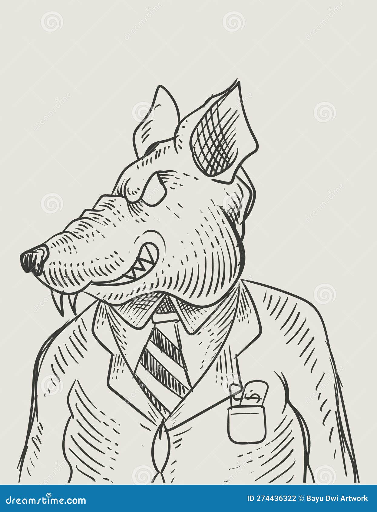 Illustration Vintage Rat Engraving Style Stock Vector - Illustration of ...