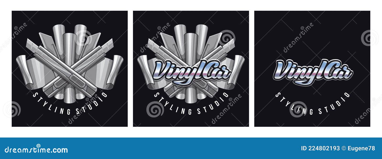 Illustration for Vinyl Studio Emblem Stock Vector - Illustration of ...