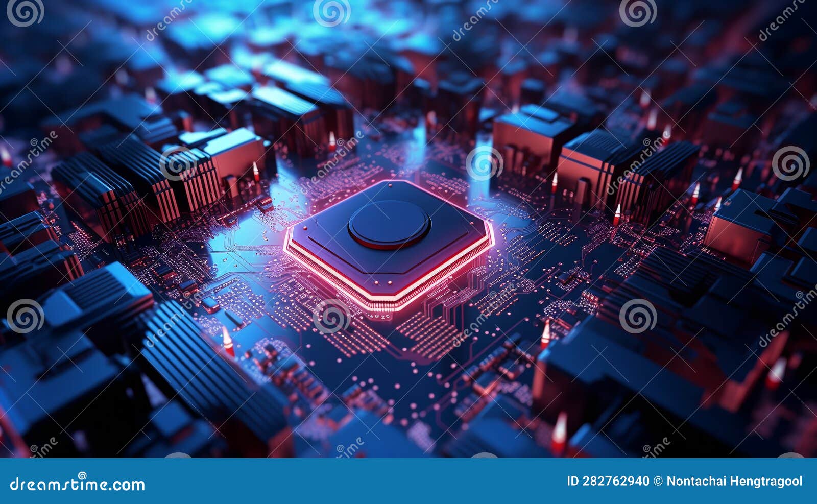 Illustration about a Virus or Hacker Threatening the Defense System ...