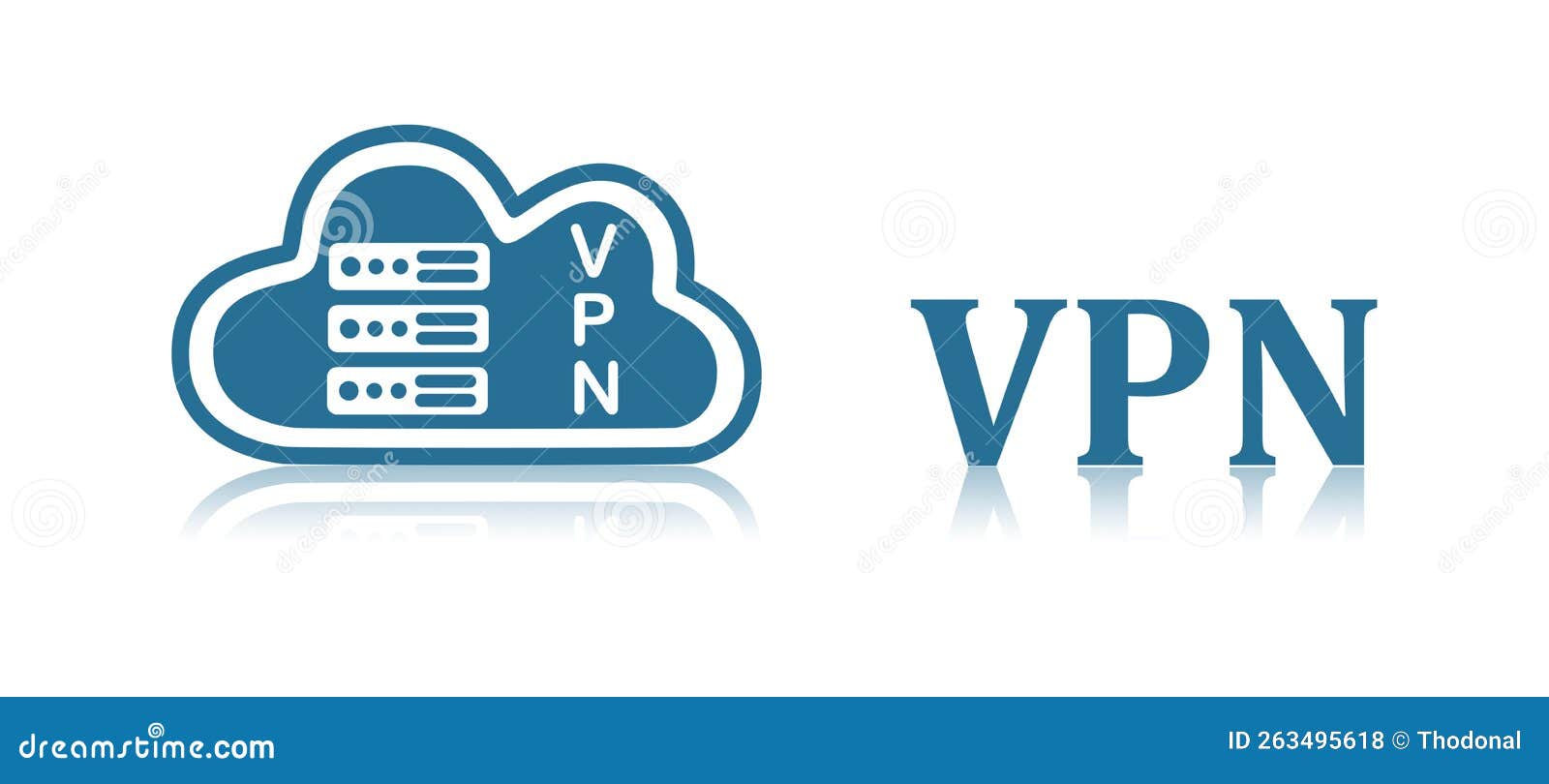 Concept of vpn stock illustration. Illustration of website - 263495618