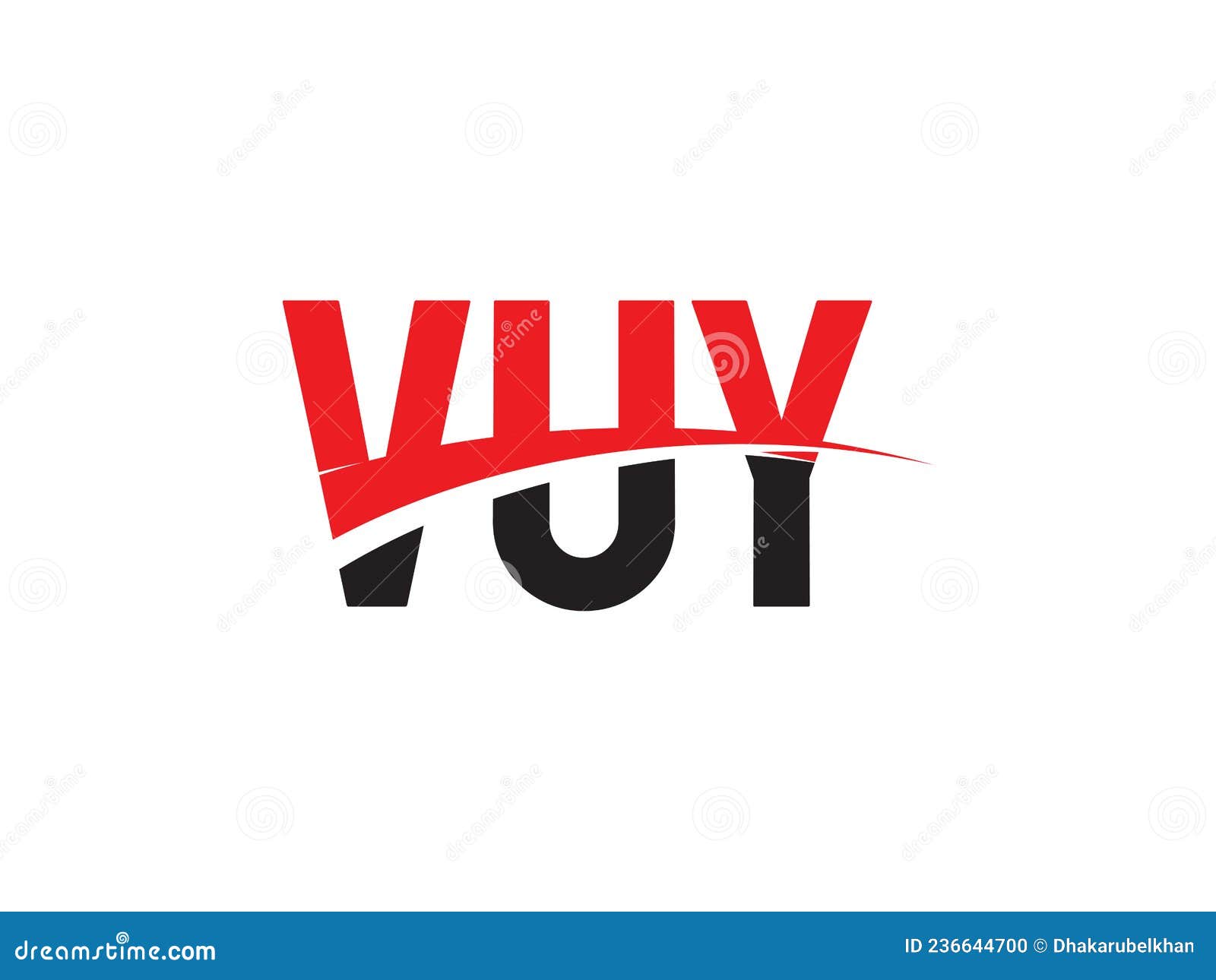 Illustration Vuy Lettre Initiale Logo Illustration de Vecteur ...