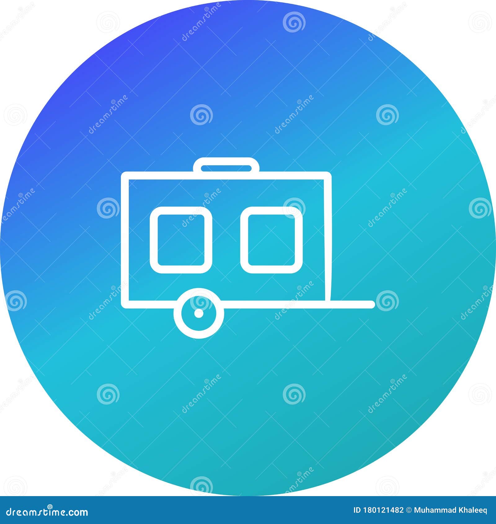 Illustration Wagon Icon for Personal and Commercial Use. Stock ...