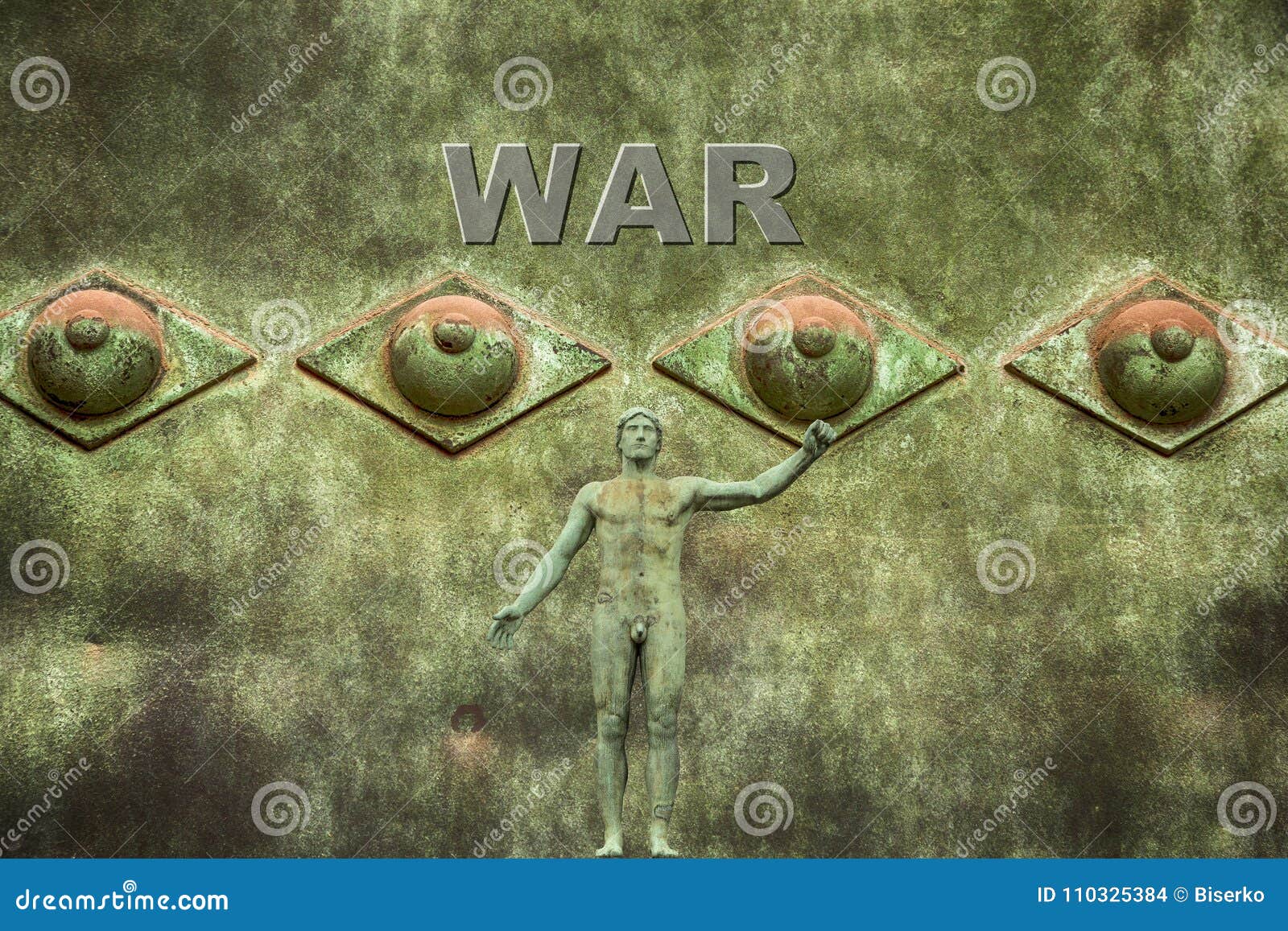 Illustration of the war stock illustration. Illustration of declaration ...