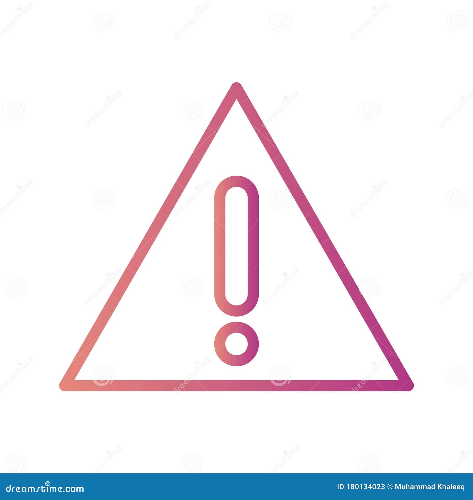 Illustration Warning Board Icon for Personal and Commercial Use.. Stock ...