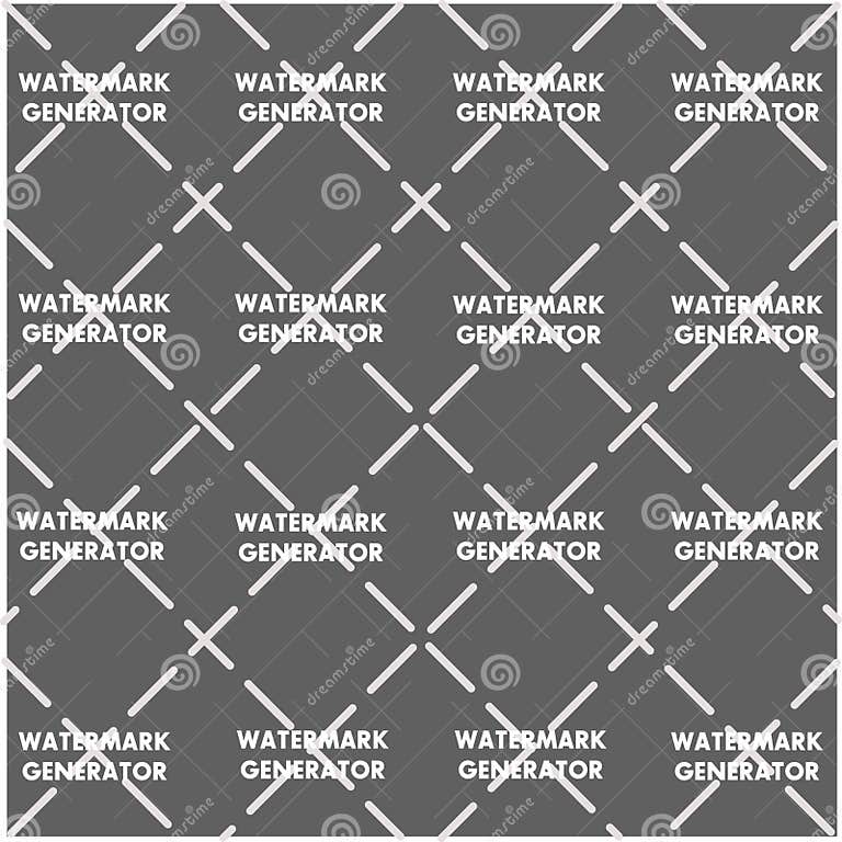 Illustration of a Watermark Pattern Generator Template Design Stock ...