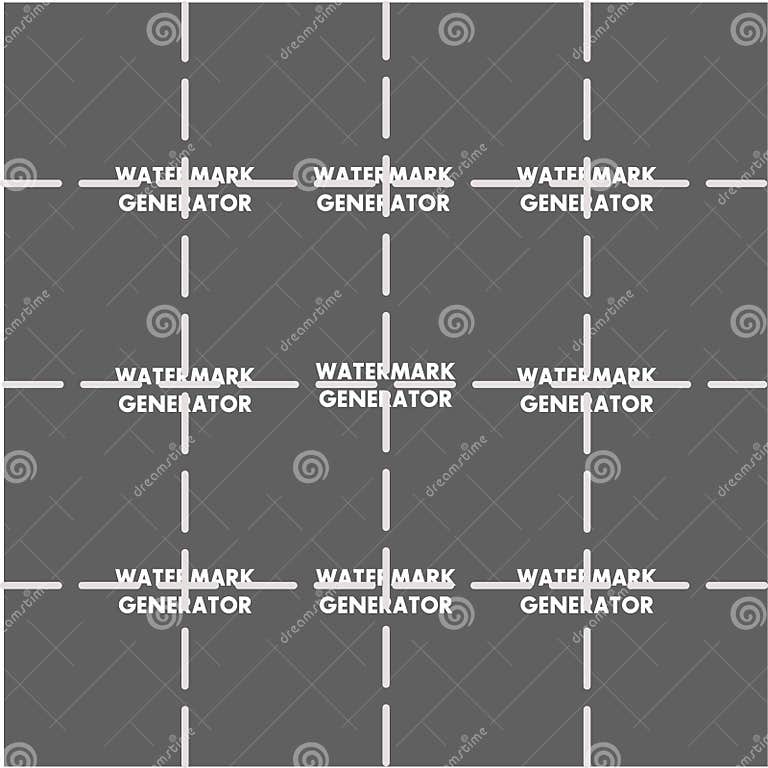 Illustration of a Watermark Pattern Generator Template Design Stock ...
