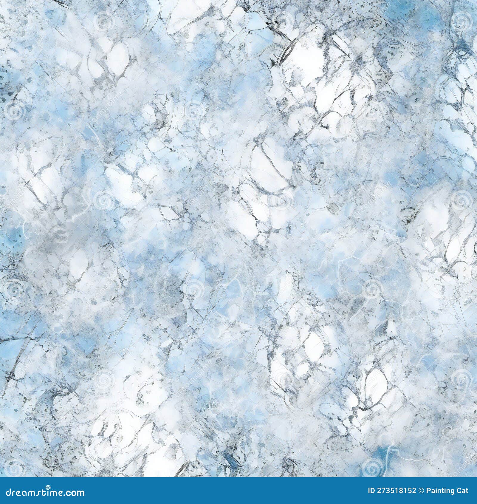 Illustration of a White and Blue Marble Texture, Abstract, Textures ...