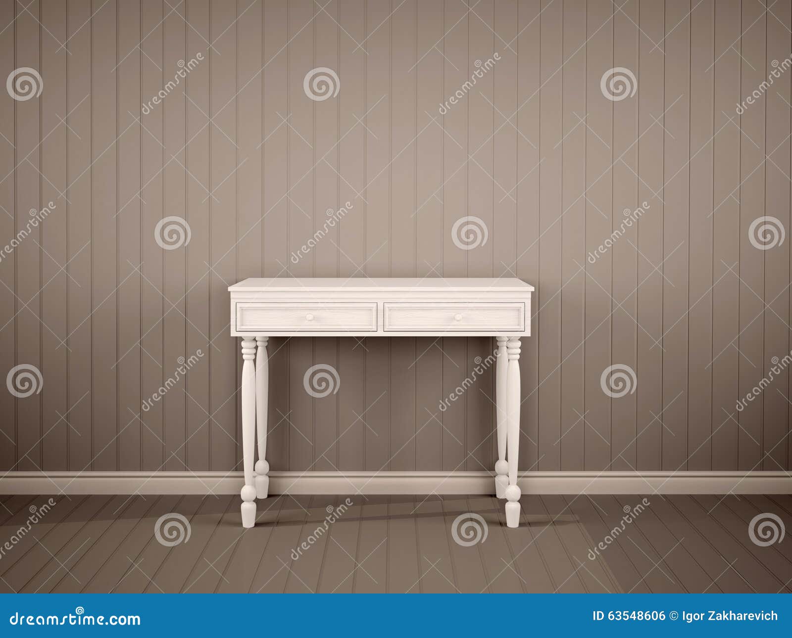 Decorative Table Lamp With Frosted Plafond On A Red Background In The ...